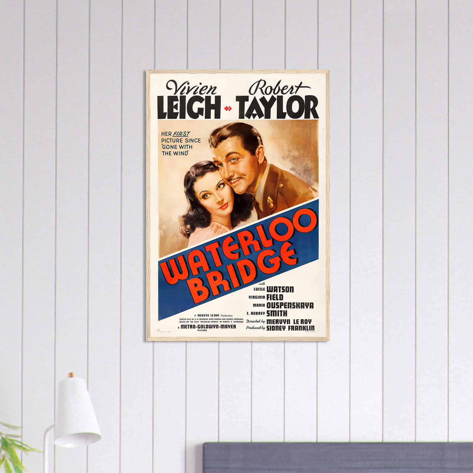 Waterloo Bridge Movie Poster, Waterloo Bridge Classic Movie Poster for ...