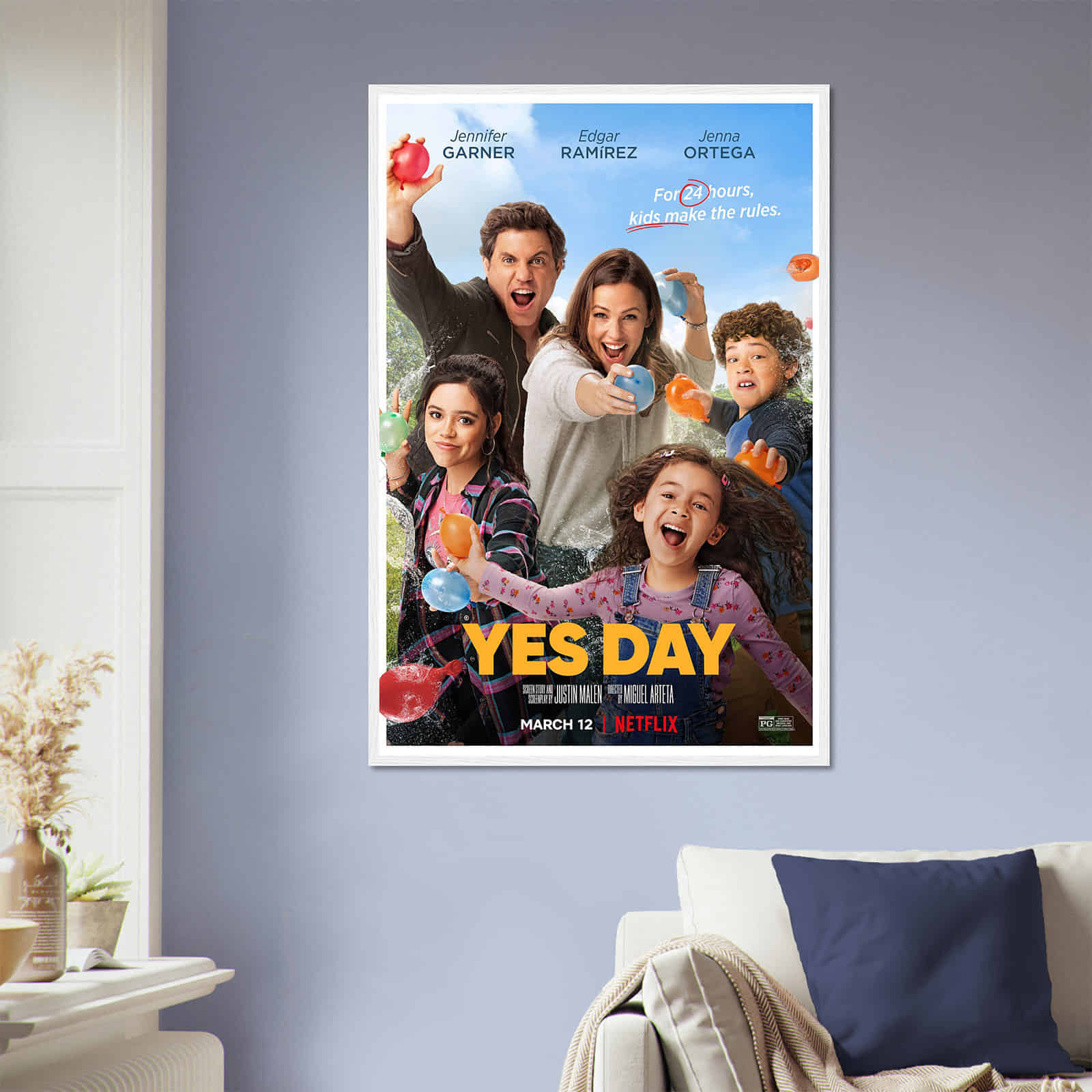 Yes Day Movie Poster, Yes Day Poster for Gift - Citiesbox