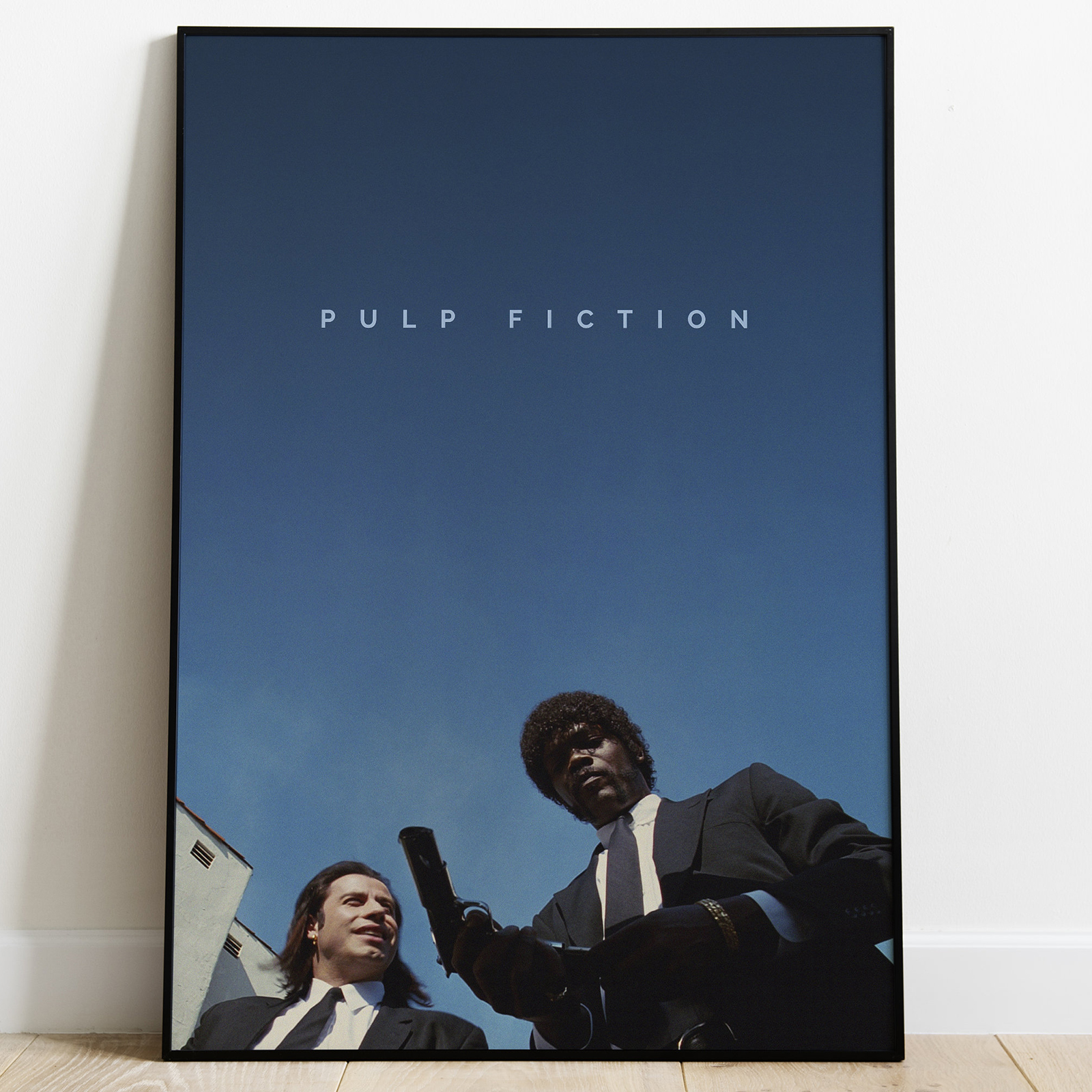 Pulp Fiction Movie Poster, Minimalist Movie Print - Citiesbox