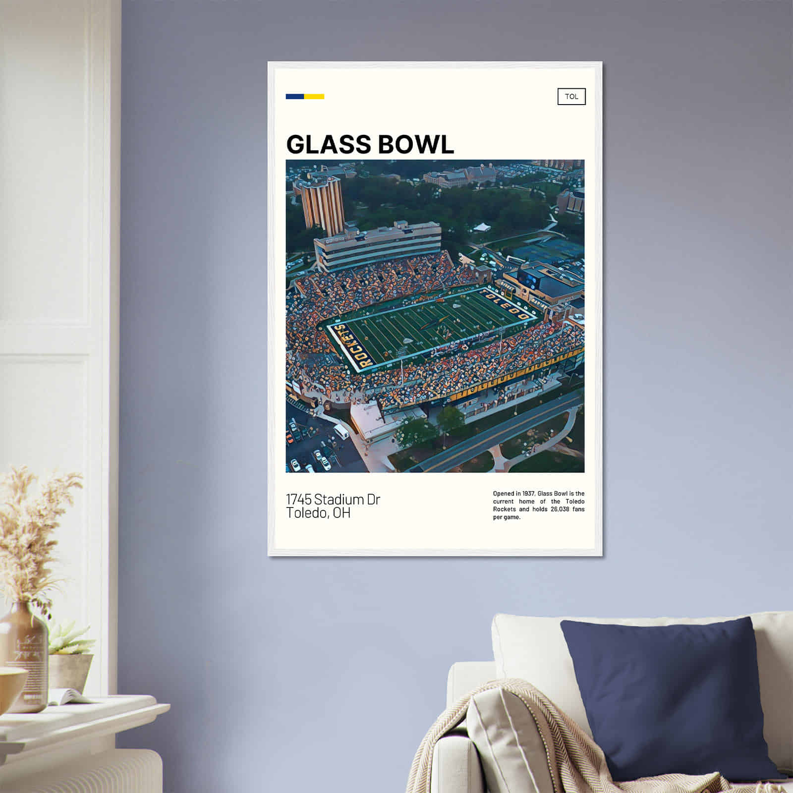 Glass Bowl Digital Oil Painting Poster Print - Citiesbox