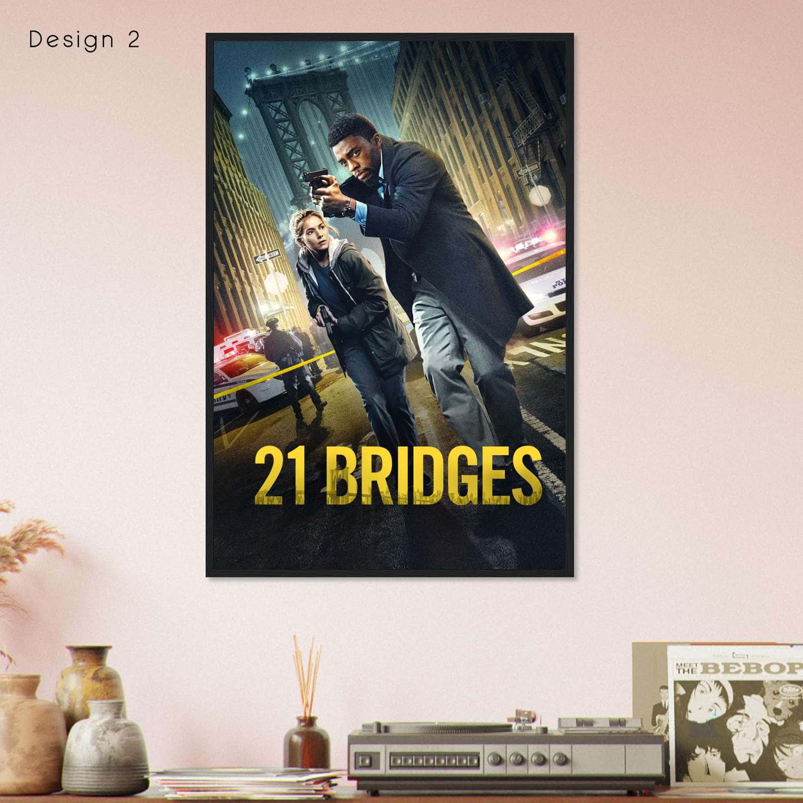 21 Bridges (2019) Movie Poster Print - Citiesbox