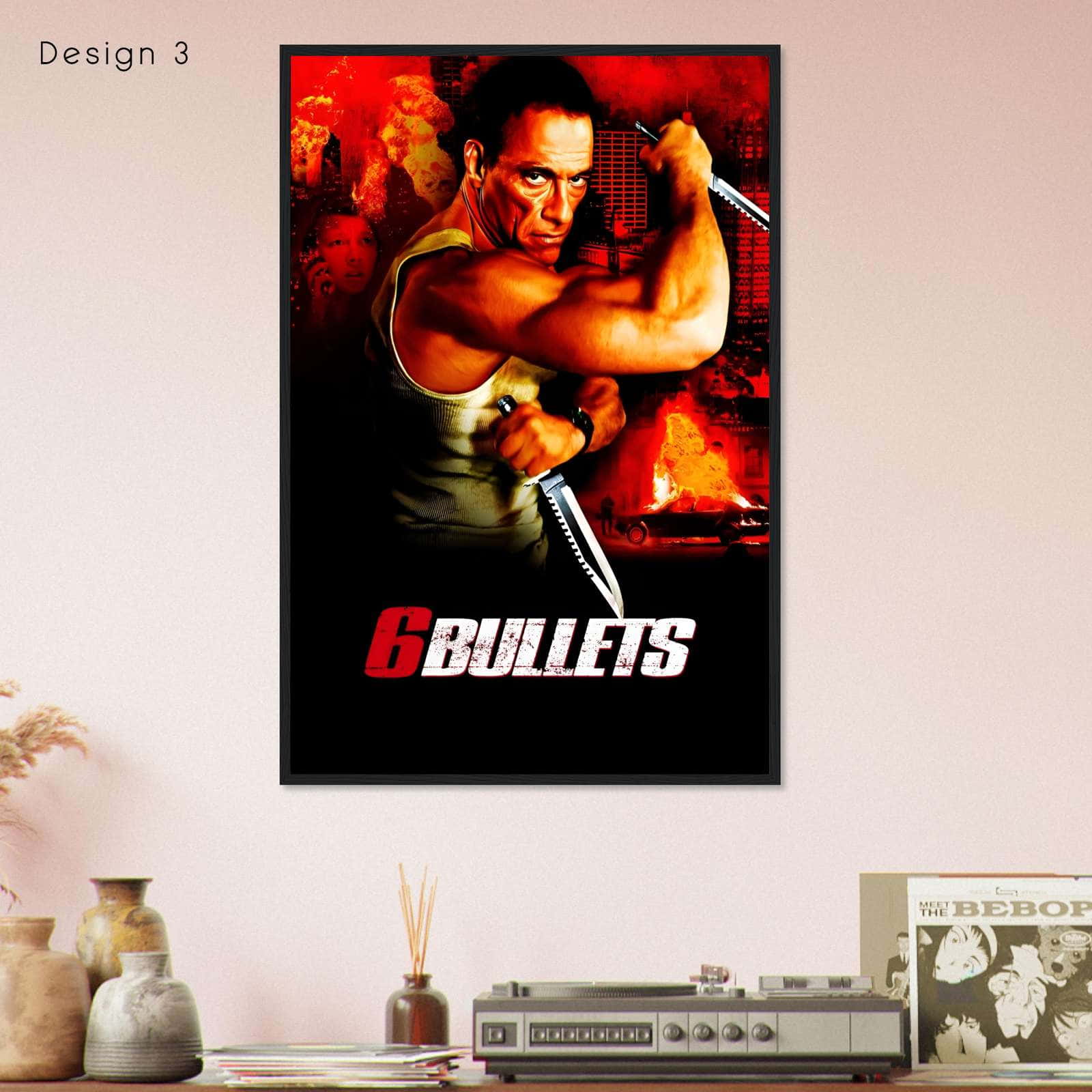 6 Bullets (2012) Movie Poster Print - Citiesbox