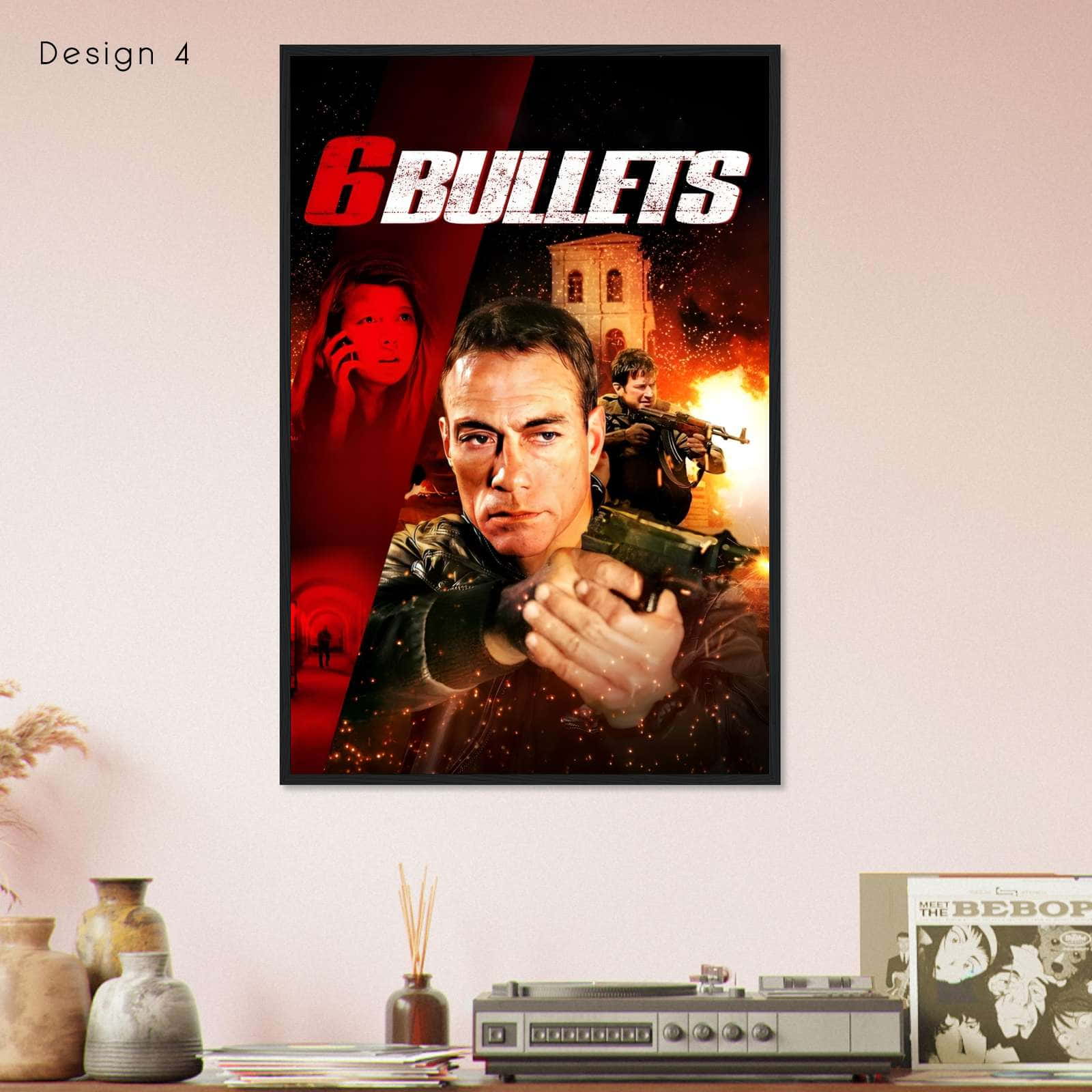 6 Bullets (2012) Movie Poster Print - Citiesbox