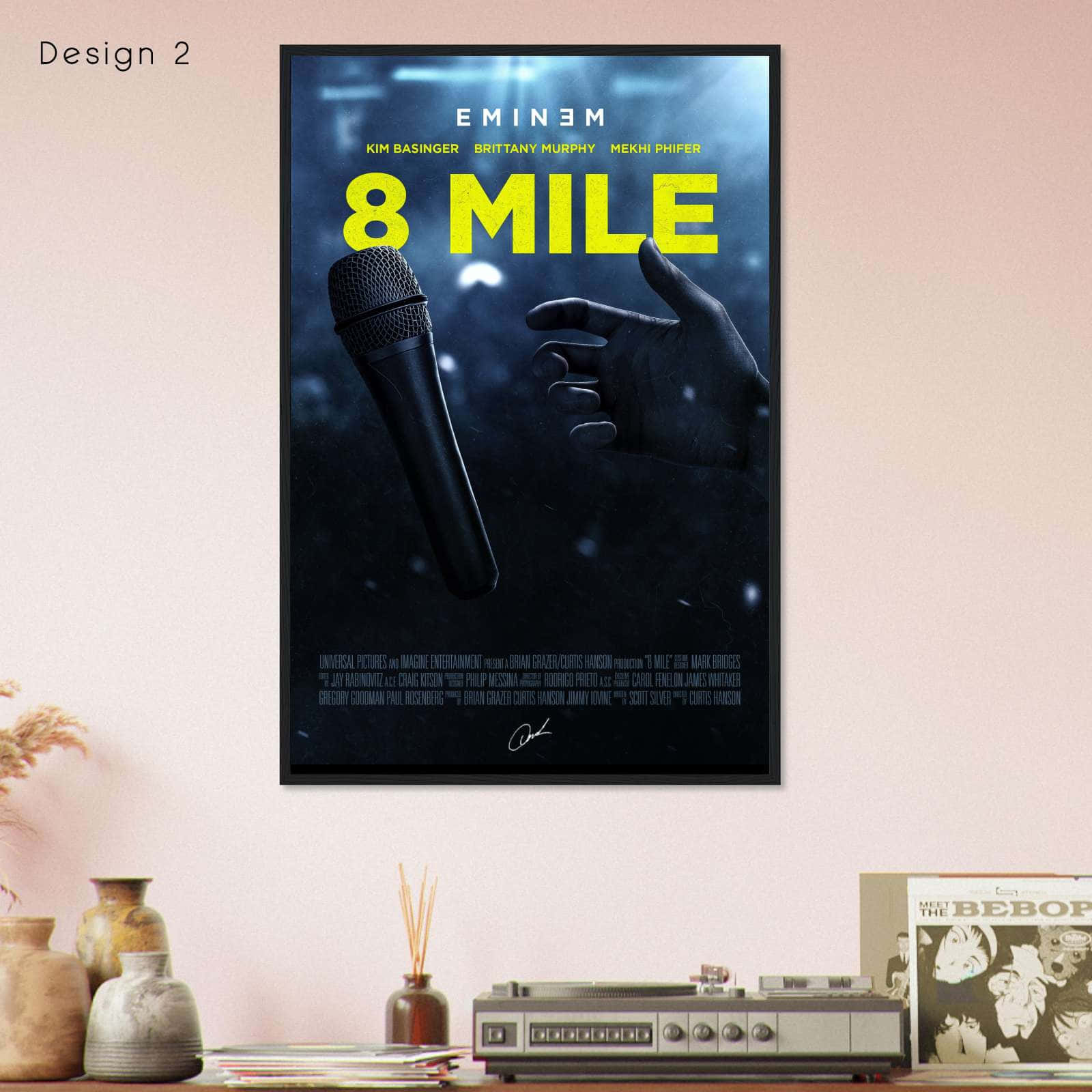 8 Mile (2002) Movie Poster Print - Citiesbox