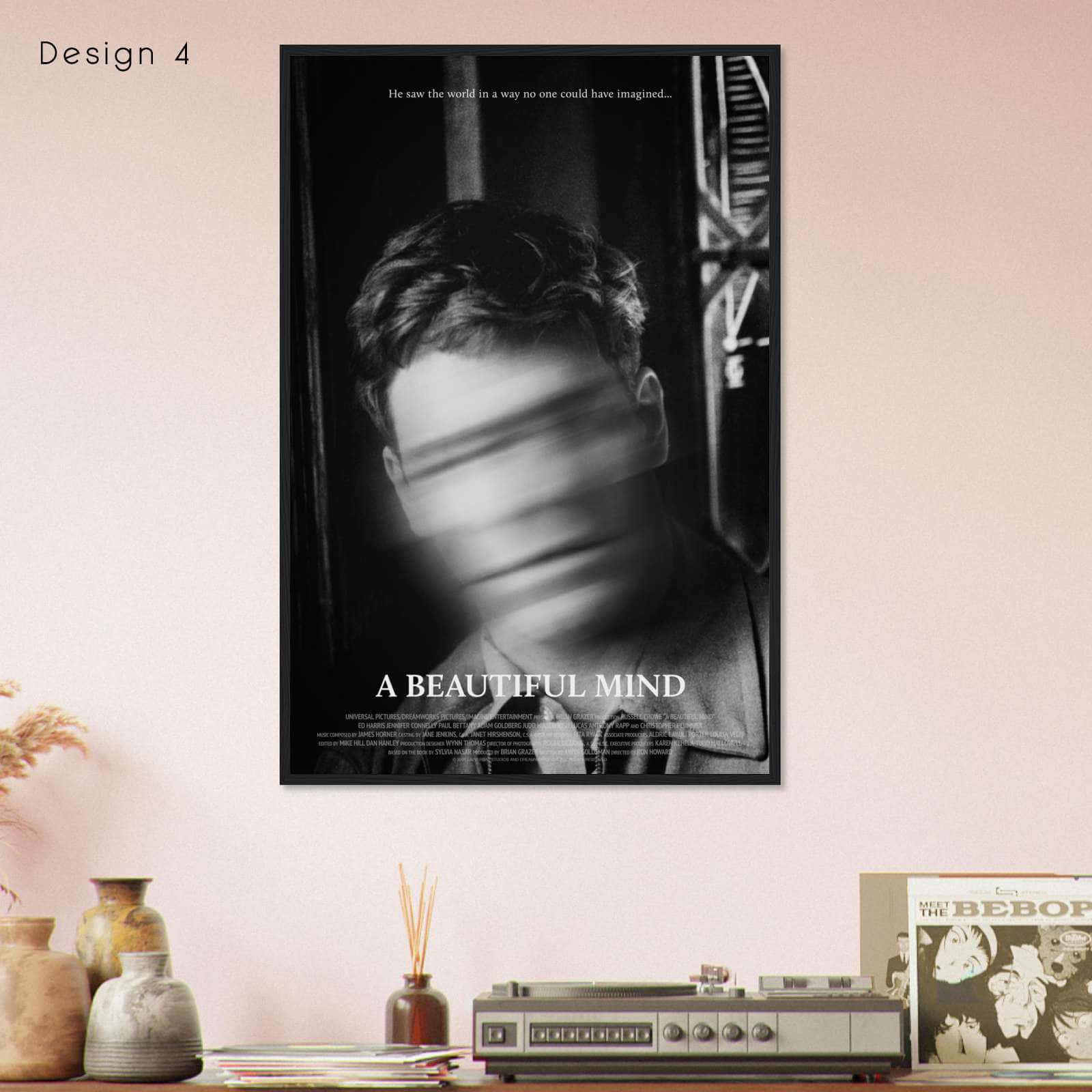 A Beautiful Mind (2001) Movie Poster Print - Citiesbox