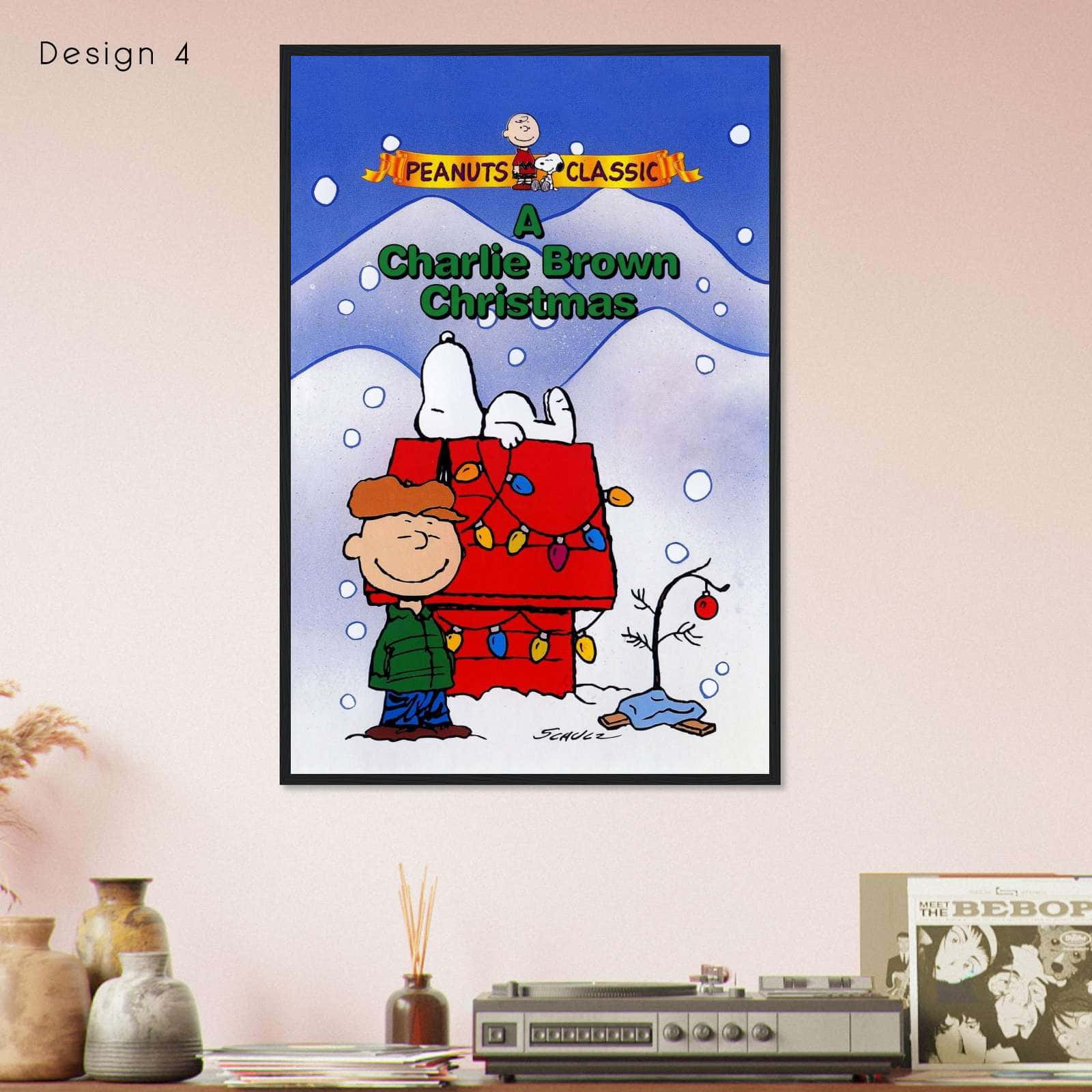 A Charlie Brown Christmas (1965) Movie Poster Print - Citiesbox