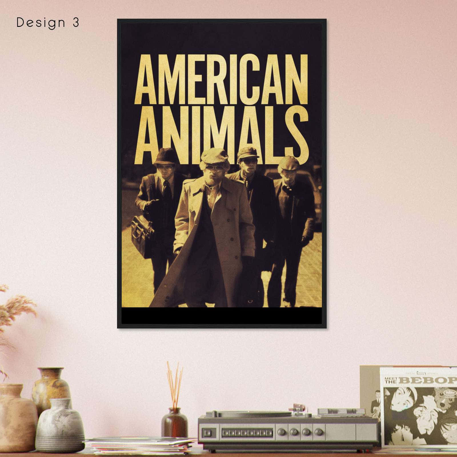 American Animals (2018) Movie Poster Print - Citiesbox