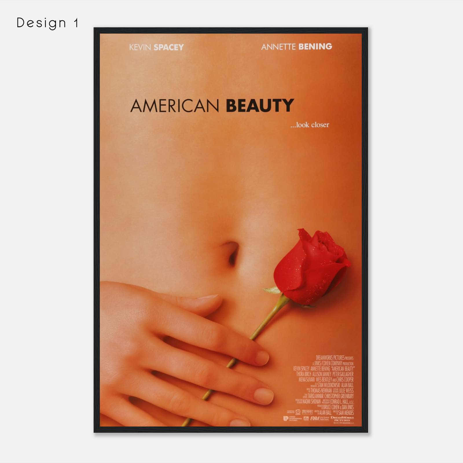 American Beauty (1999) Movie Poster Print - Citiesbox