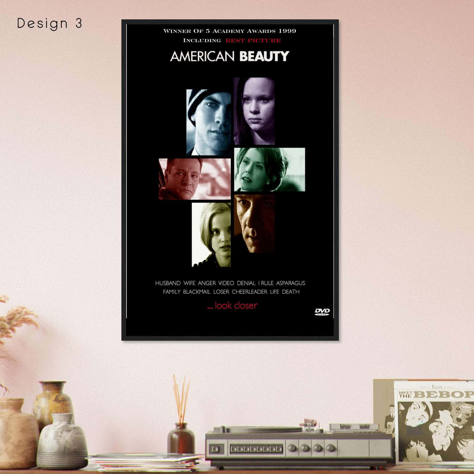 American Beauty (1999) Movie Poster Print - Citiesbox