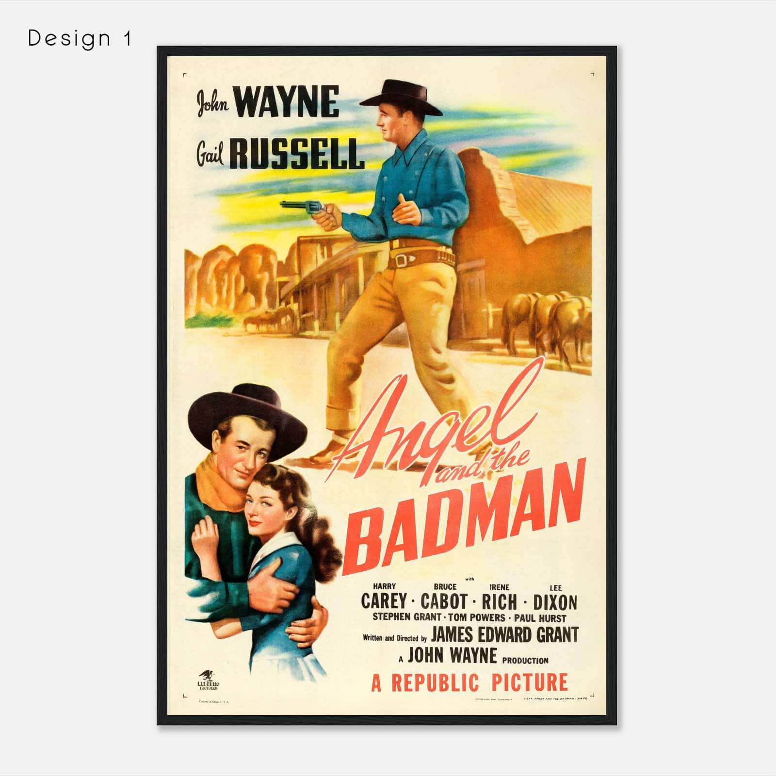 Angel and the Badman (1947) Movie Poster Print - Citiesbox