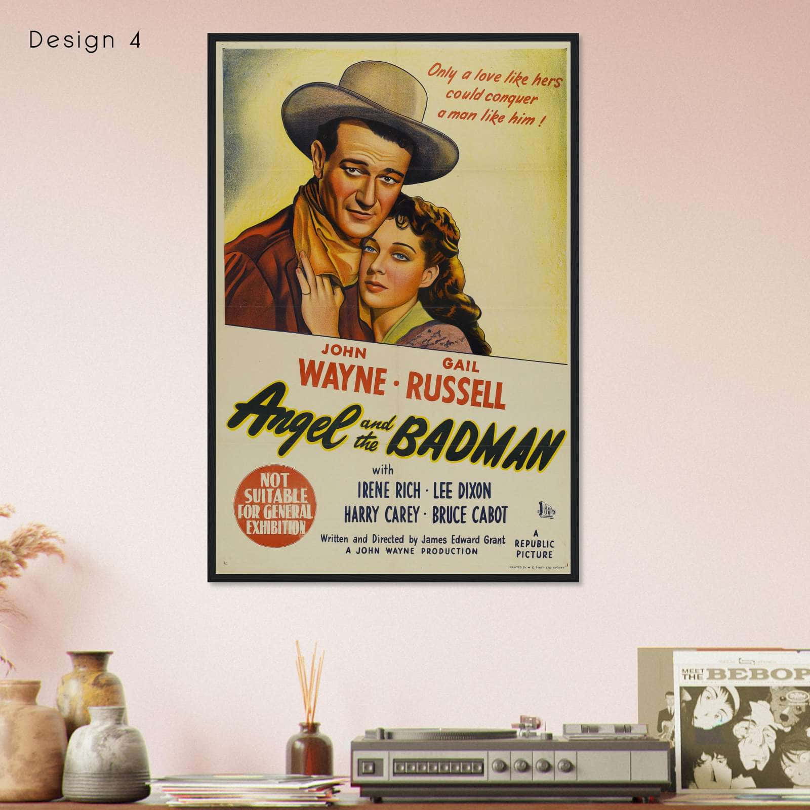 Angel and the Badman (1947) Movie Poster Print - Citiesbox
