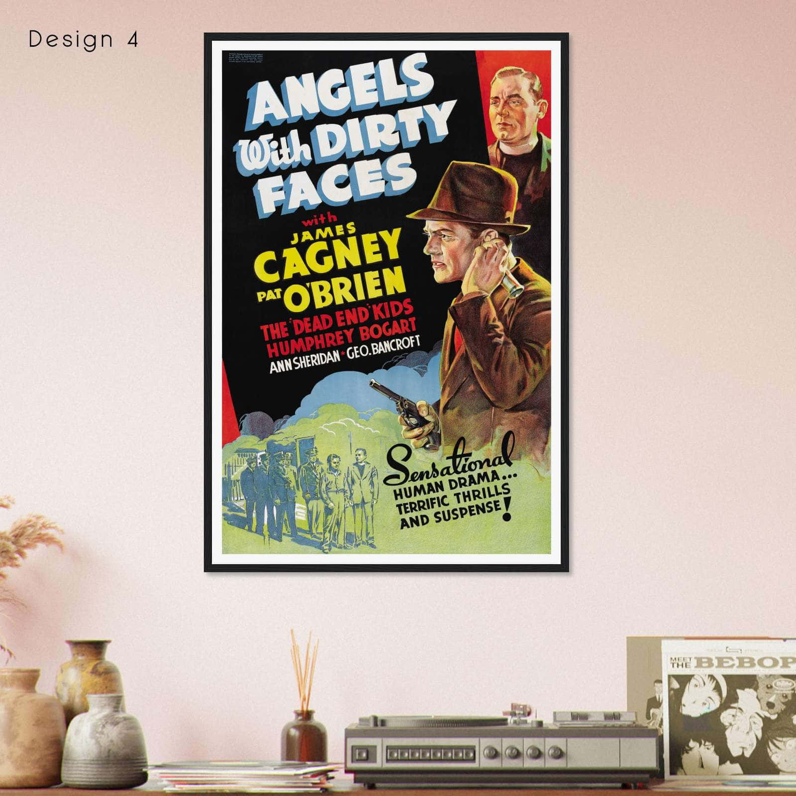 Angels with Dirty Faces (1938) Movie Poster Print - Citiesbox