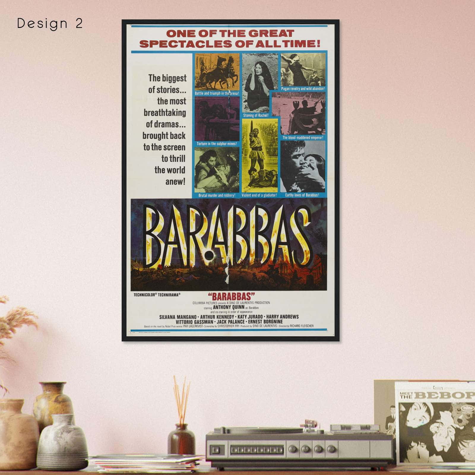 Barabbas (1961) Movie Poster Print - Citiesbox