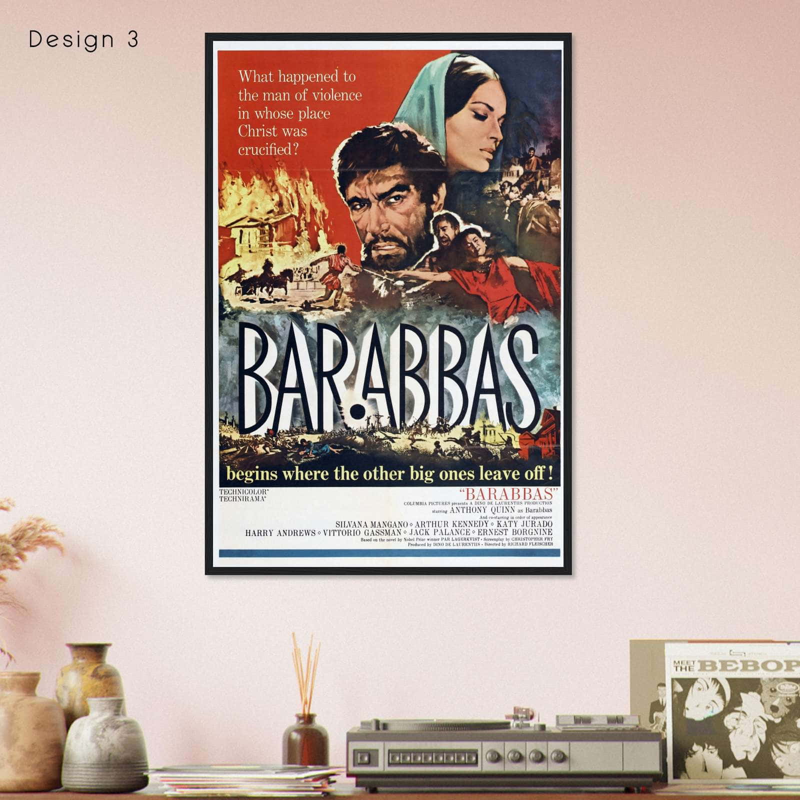 Barabbas (1961) Movie Poster Print - Citiesbox