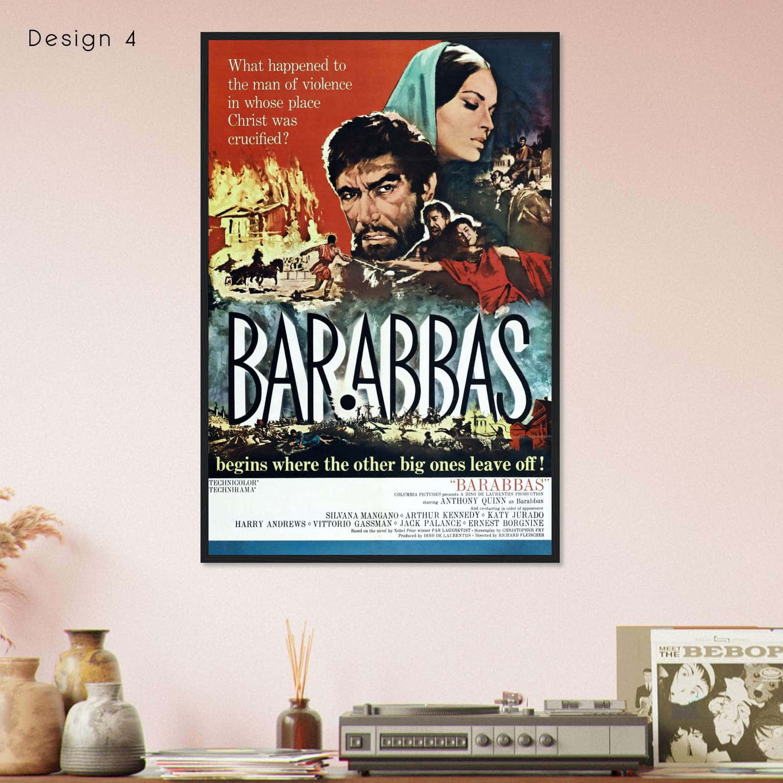 Barabbas (1961) Movie Poster Print - Citiesbox