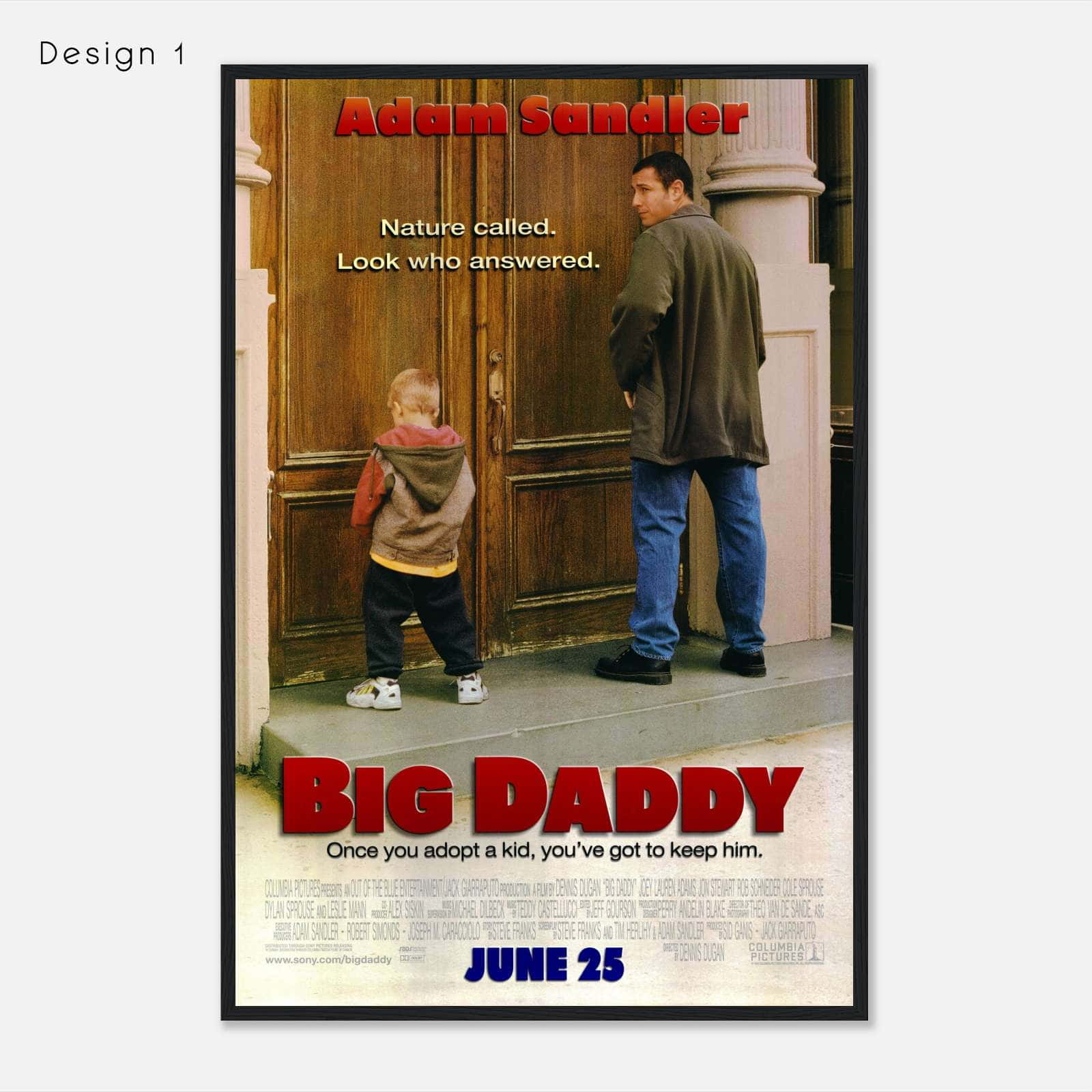 Big Daddy (1999) Movie Poster Print - Citiesbox