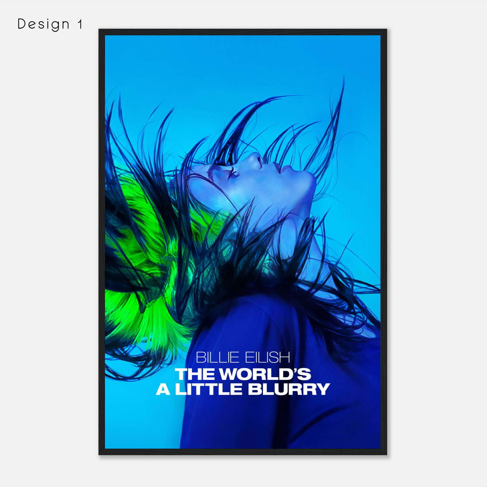 Billie Eilish: The World's a Little Blurry (2021) Movie Poster Print ...