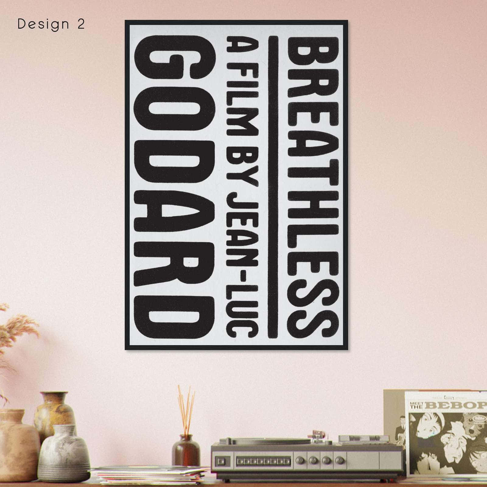 Breathless (1960) Movie Poster Print - Citiesbox