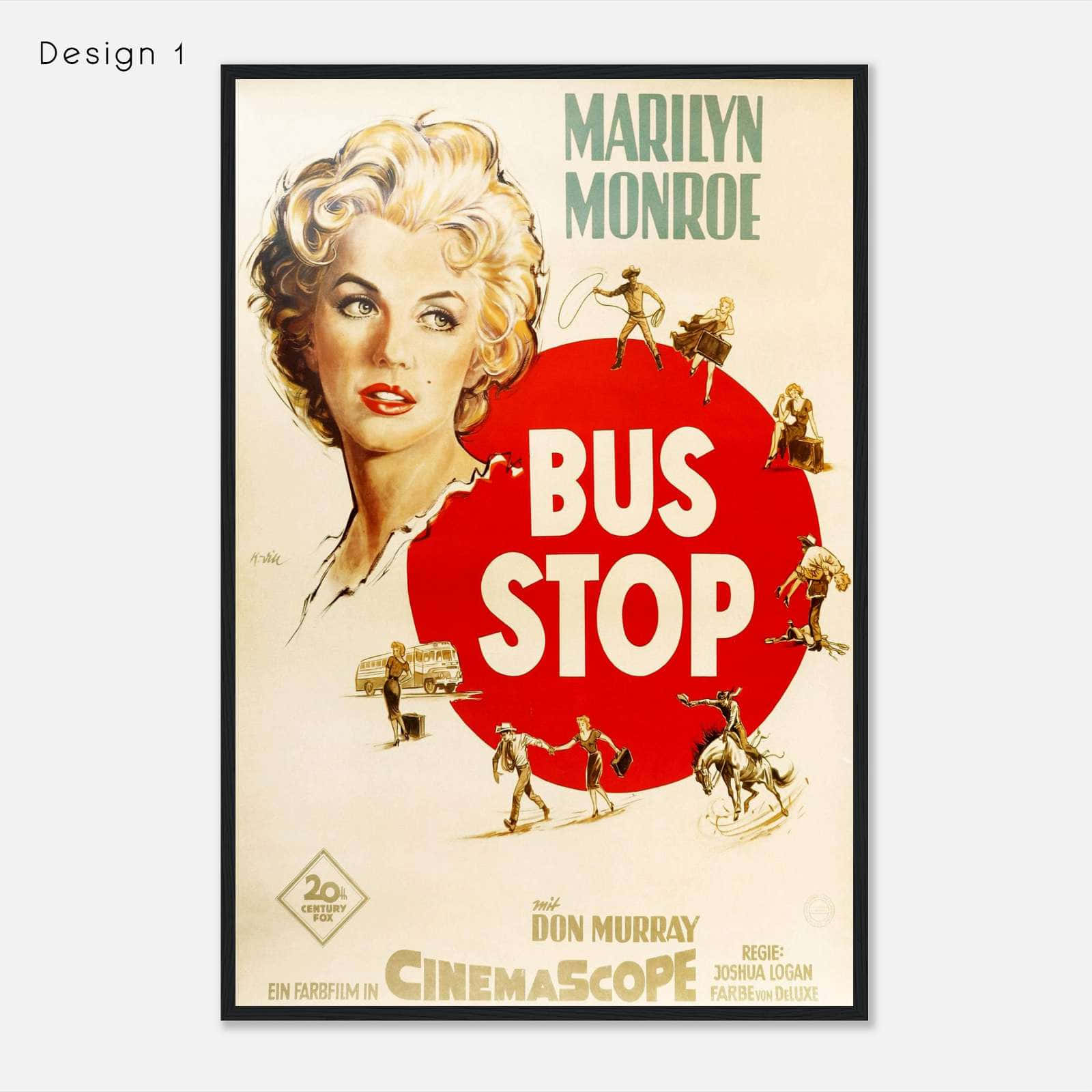 Bus Stop (1956) Movie Poster Print - Citiesbox