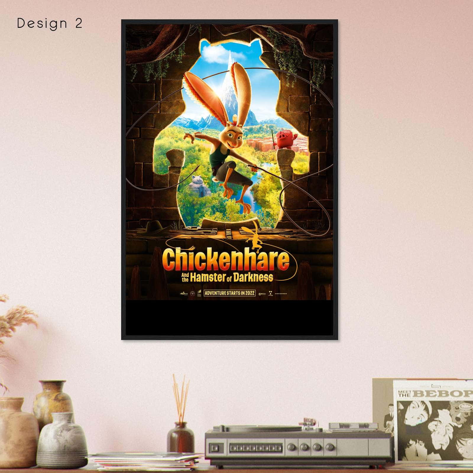 Chickenhare and the Hamster of Darkness (2022) Movie Poster Print ...