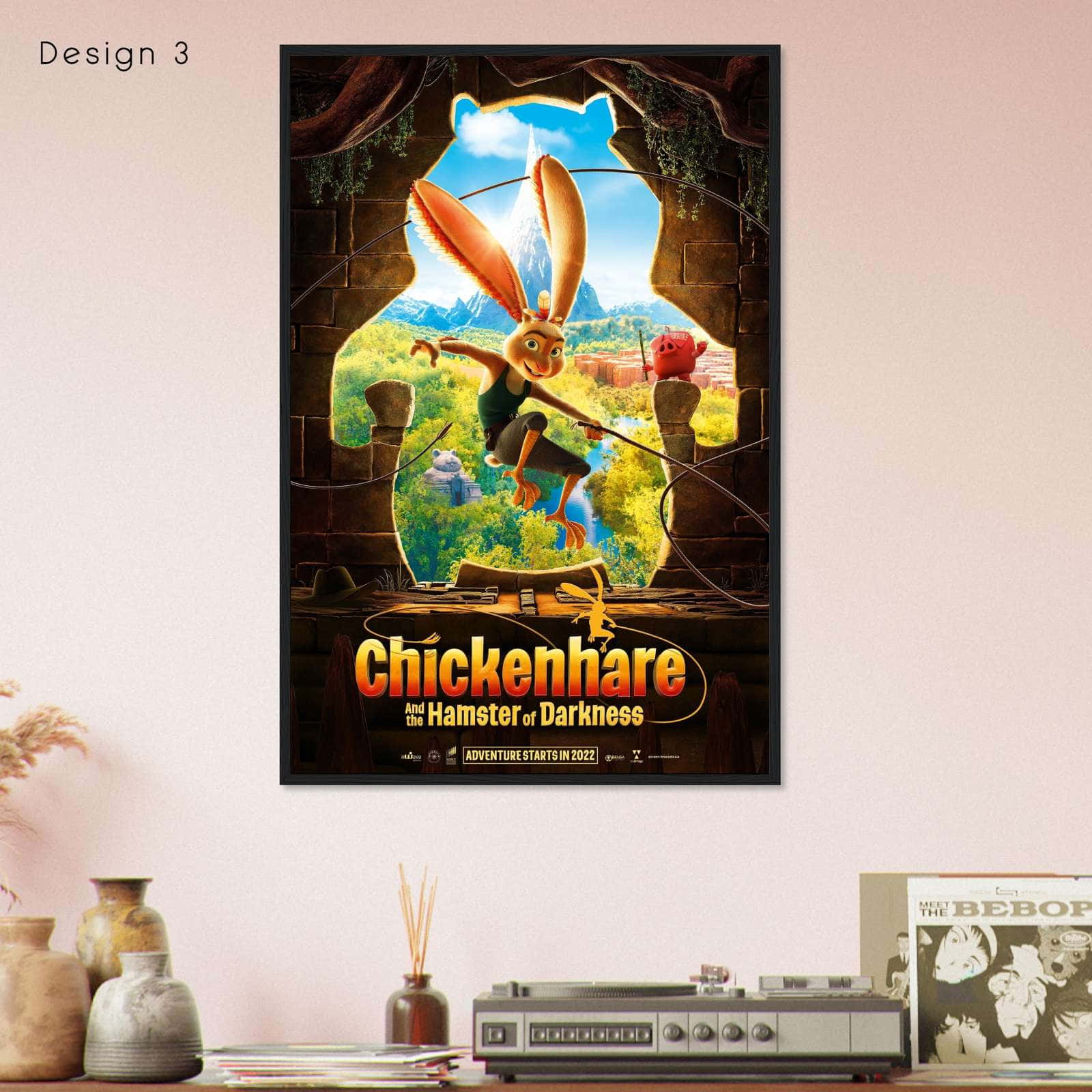 Chickenhare and the Hamster of Darkness (2022) Movie Poster Print ...