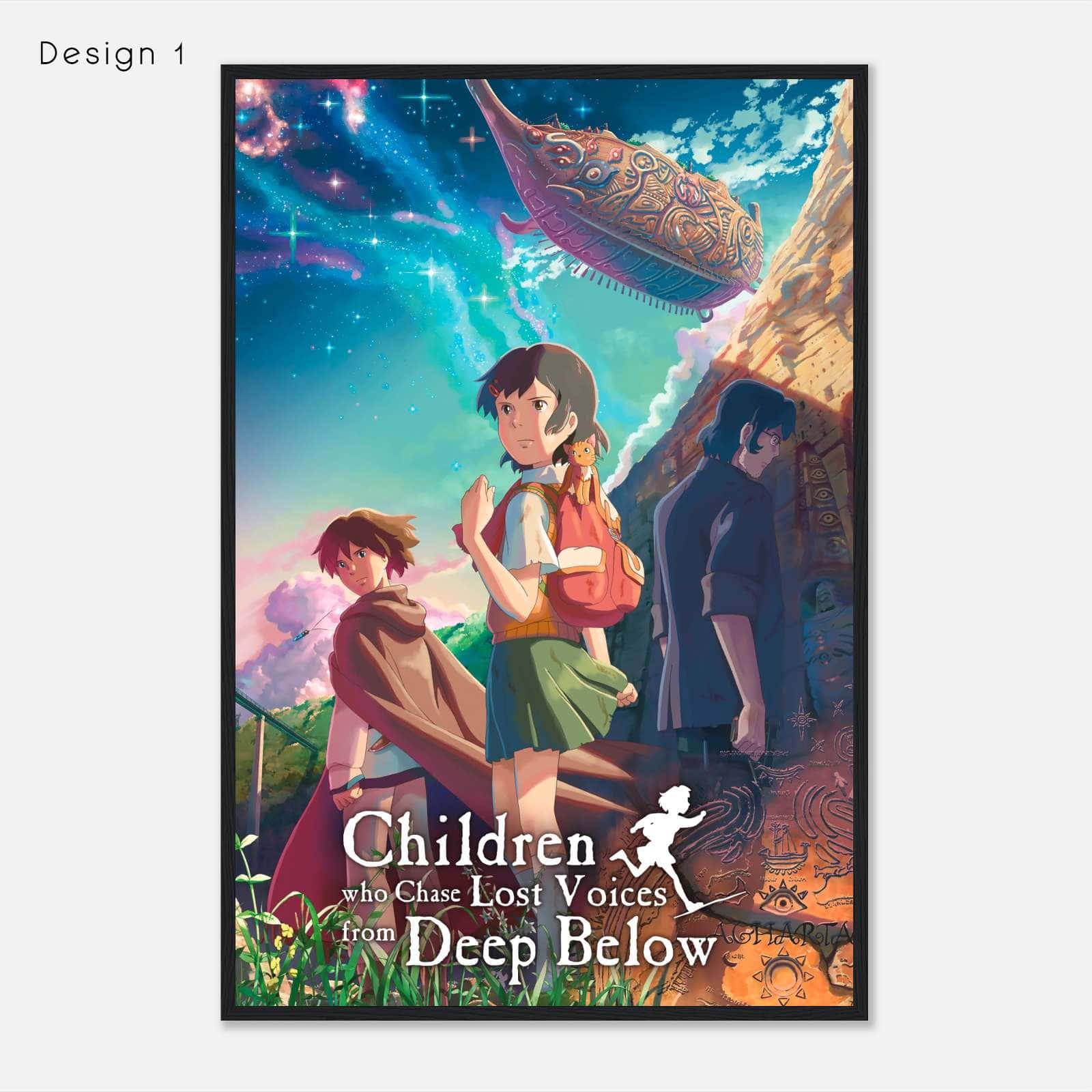 Children Who Chase Lost Voices (2011) Movie Poster Print - Citiesbox