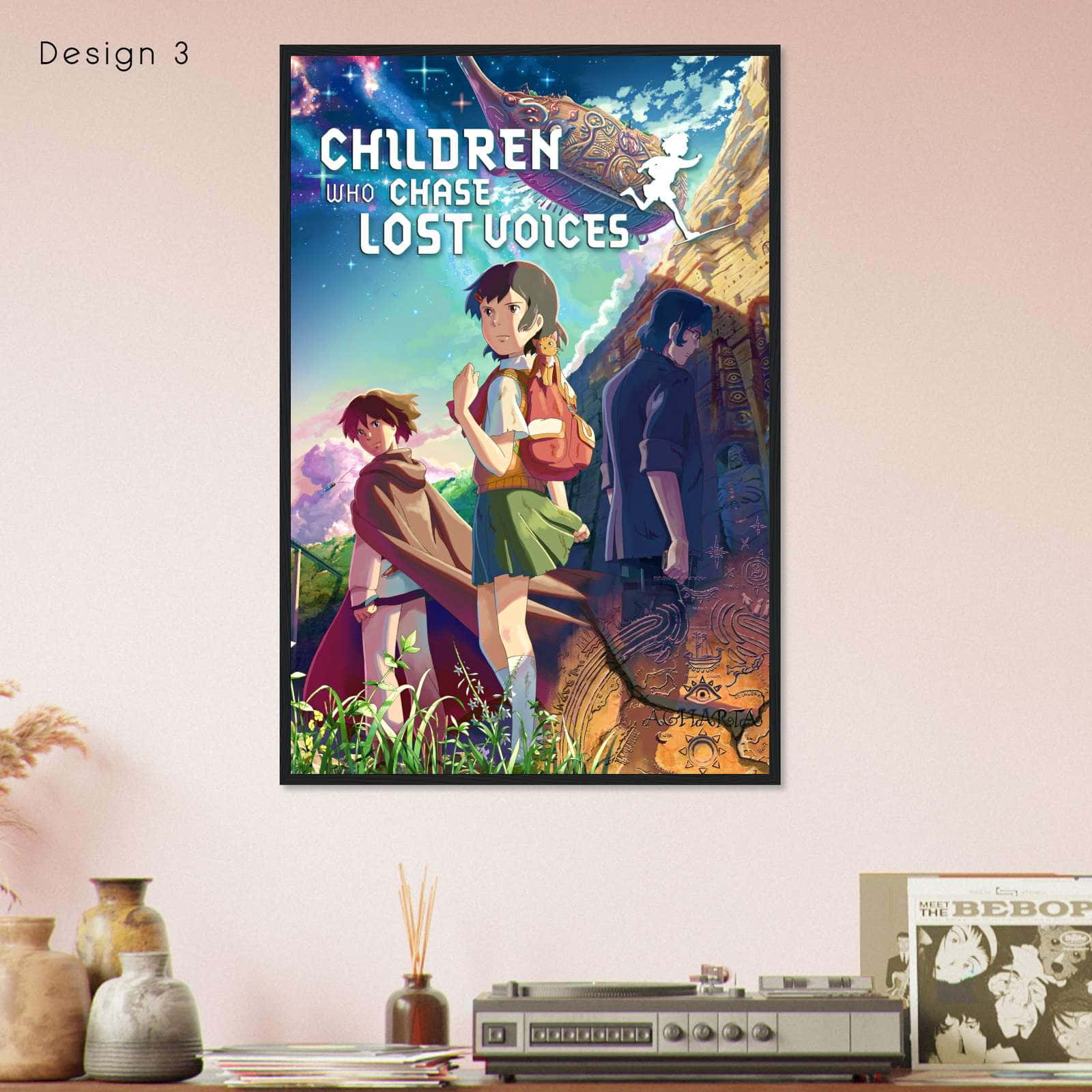 Children Who Chase Lost Voices (2011) Movie Poster Print - Citiesbox
