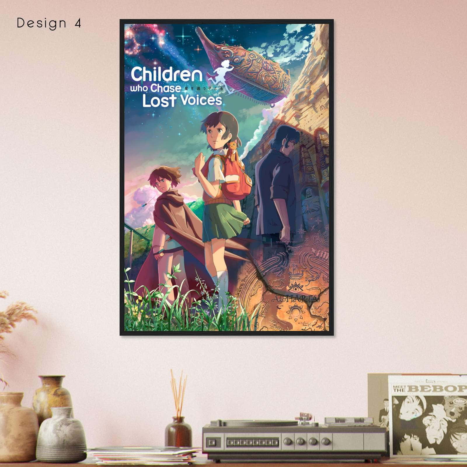 Children Who Chase Lost Voices (2011) Movie Poster Print - Citiesbox