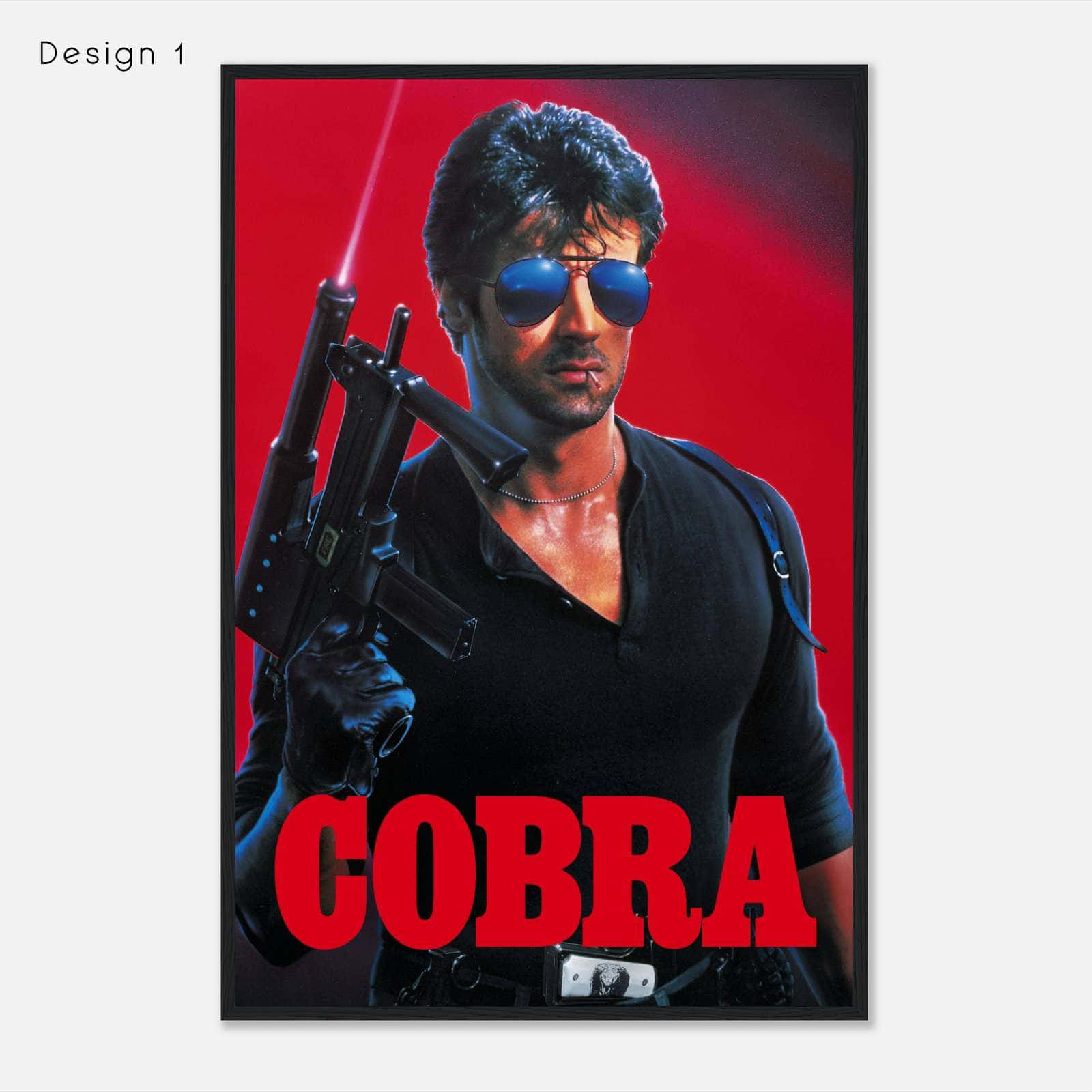 Cobra (1986) Movie Poster Print - Citiesbox