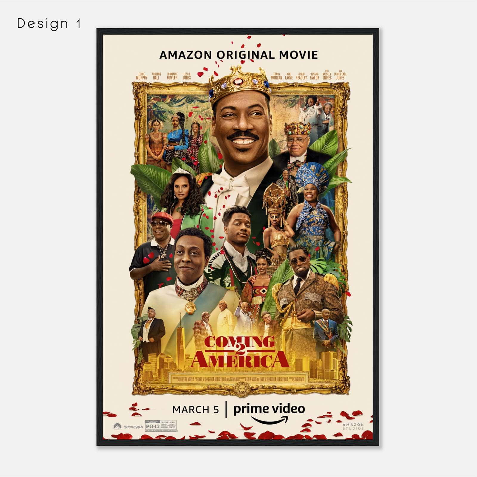 Coming 2 America (2021) Movie Poster Print - Citiesbox