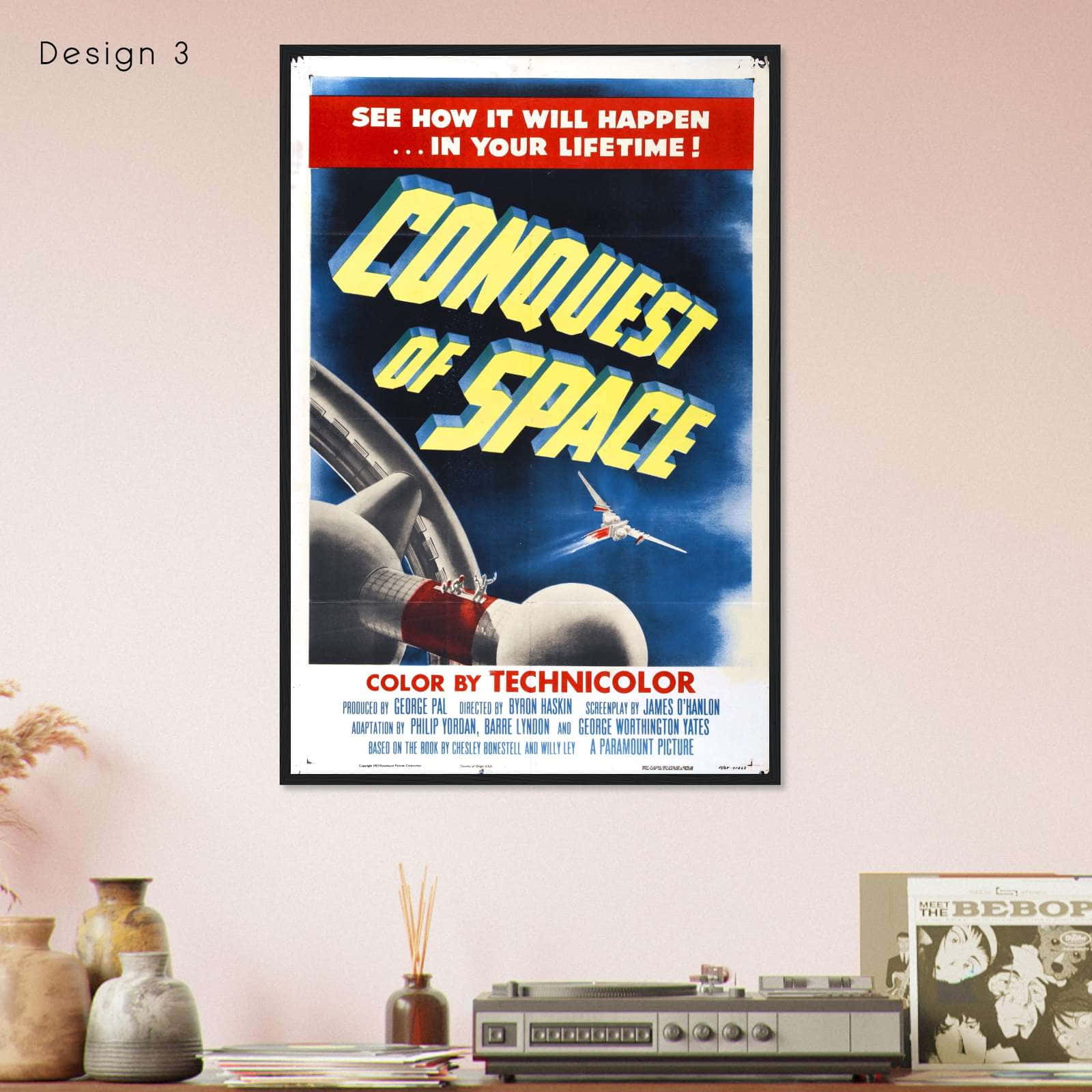 Conquest of Space (1955) Movie Poster Print - Citiesbox