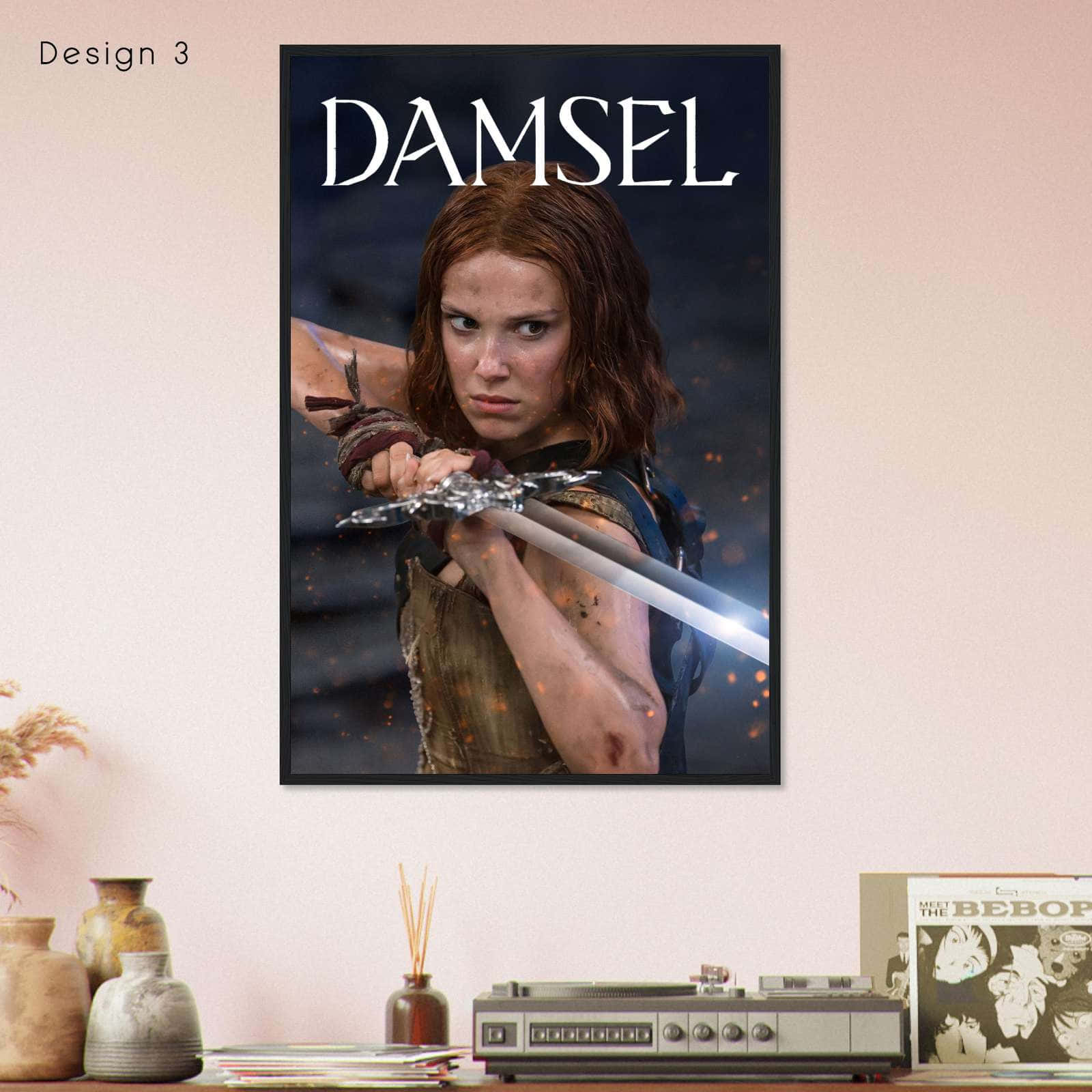 Damsel (2024) Movie Poster Print - Citiesbox