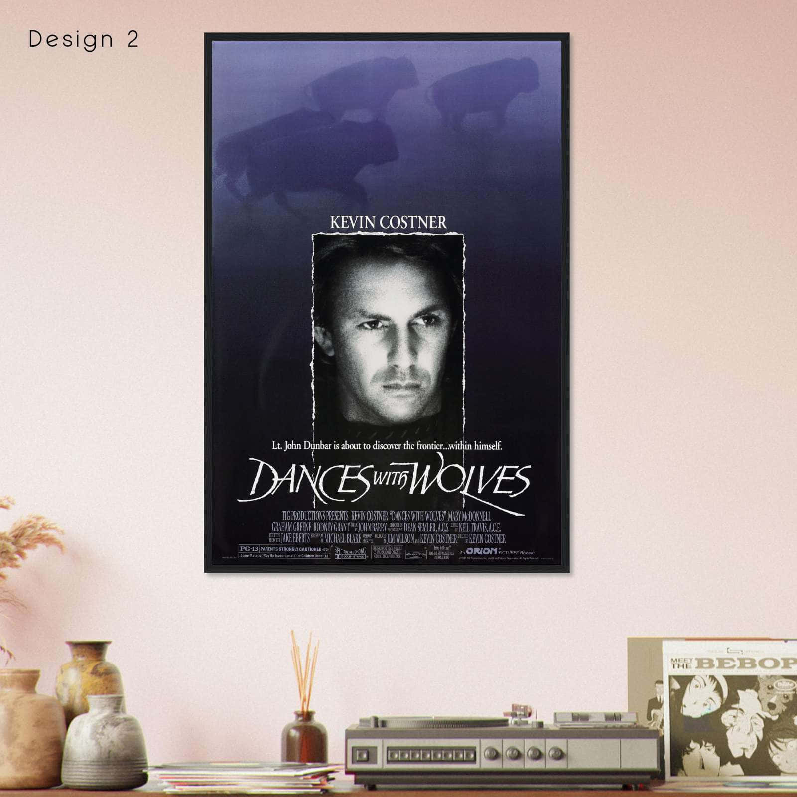 Dances with Wolves (1990) Movie Poster Print - Citiesbox