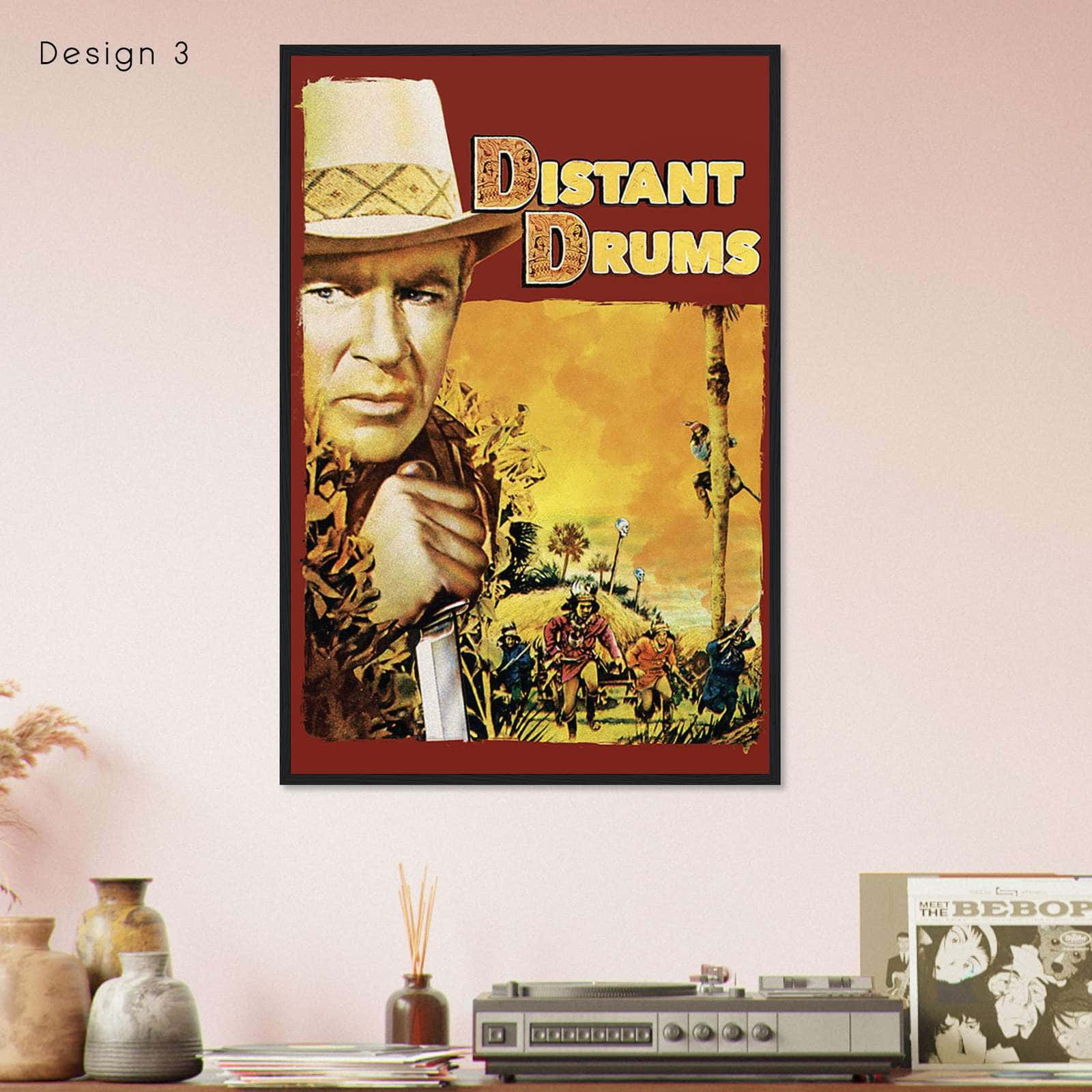 Distant Drums (1951) Movie Poster Print - Citiesbox