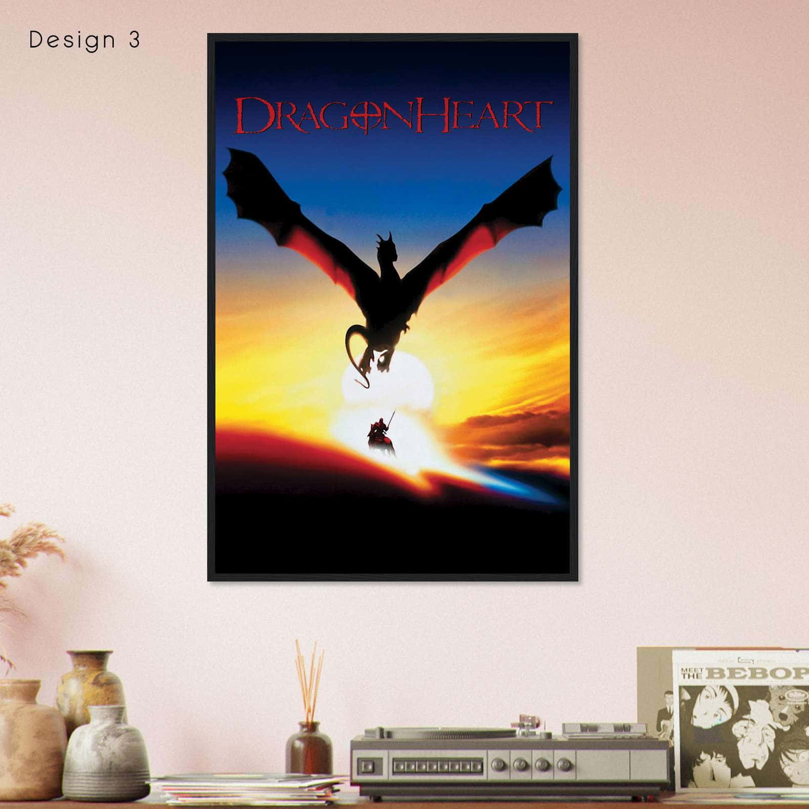 DragonHeart (1996) Movie Poster Print - Citiesbox