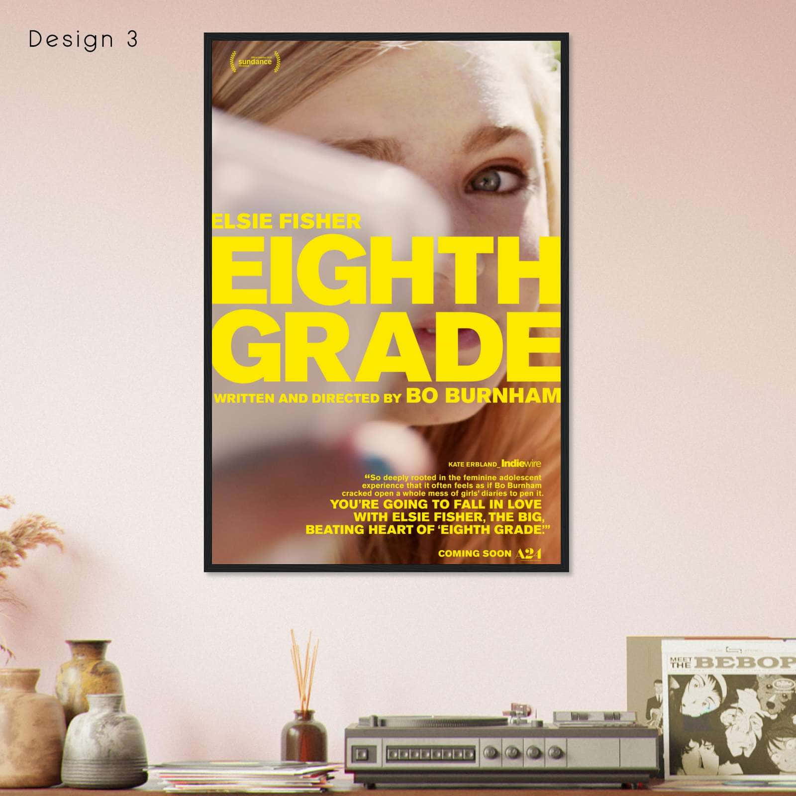 Eighth Grade (2018) Movie Poster Print - Citiesbox