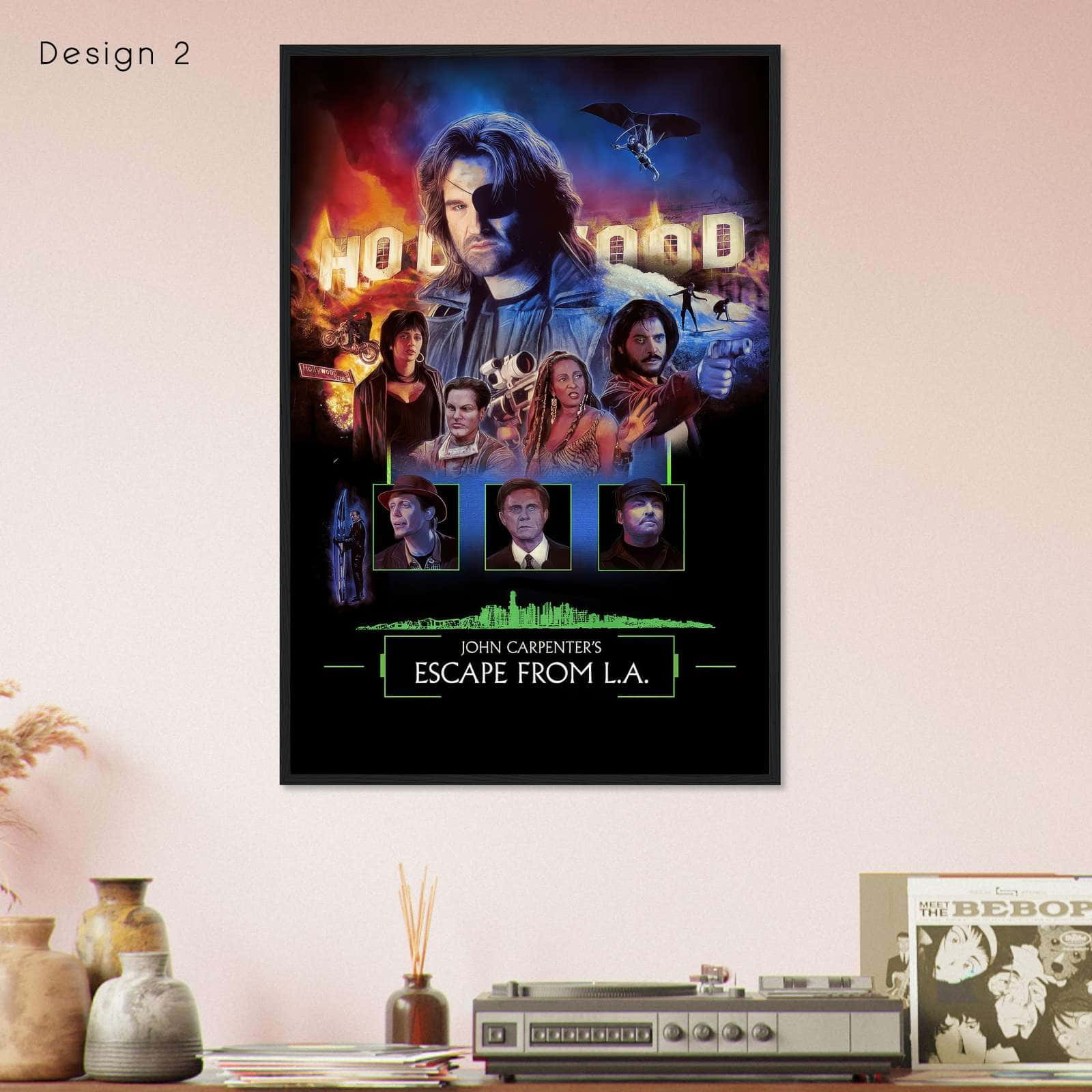 Escape from L.A. (1996) Movie Poster Print - Citiesbox