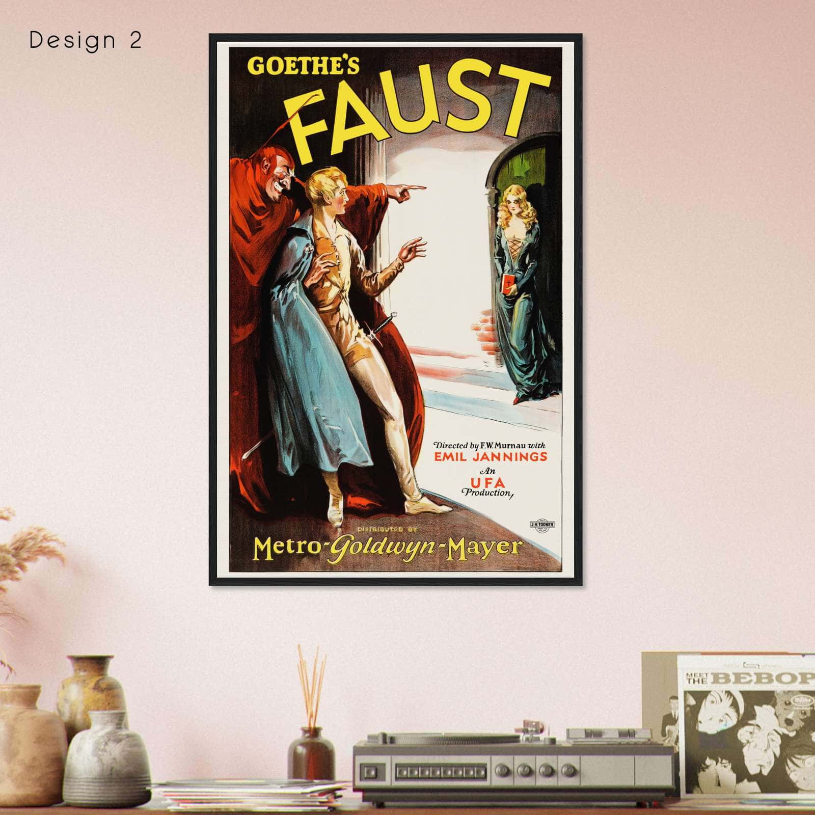 Faust (1926) Movie Poster Print - Citiesbox