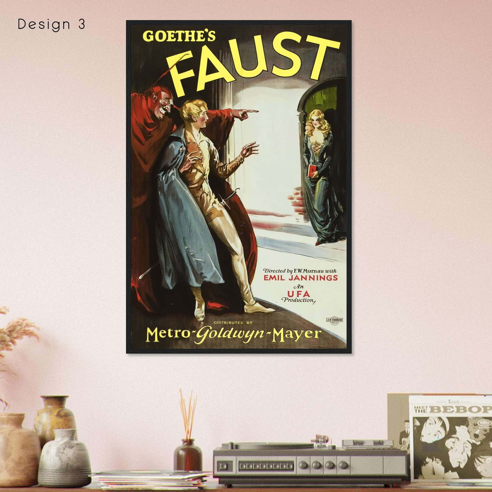Faust (1926) Movie Poster Print - Citiesbox