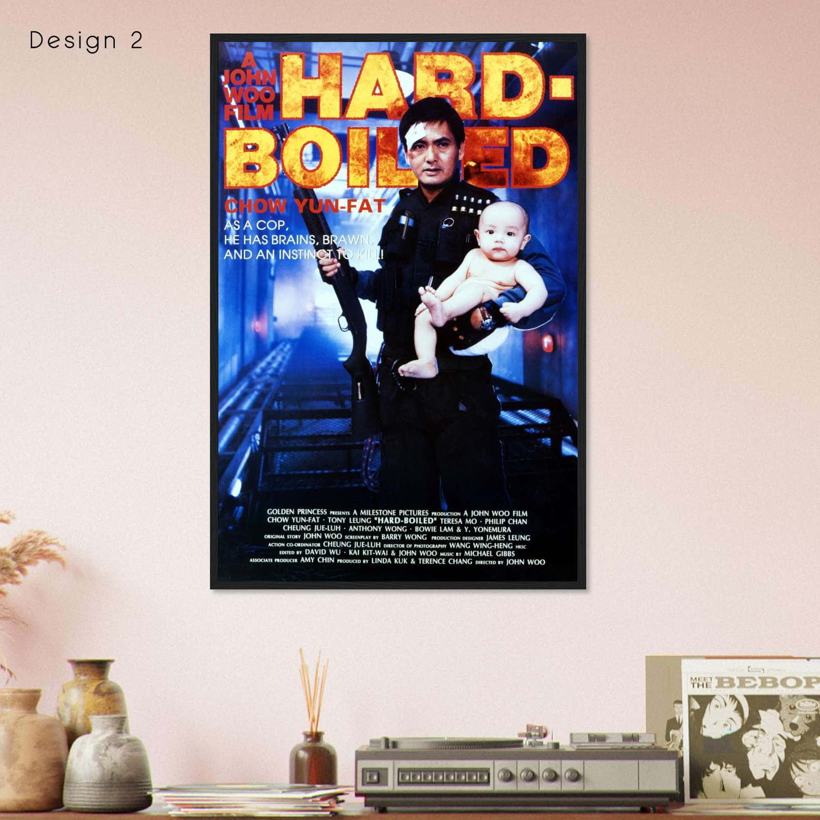 Hard Boiled (1992) Movie Poster Print - Citiesbox