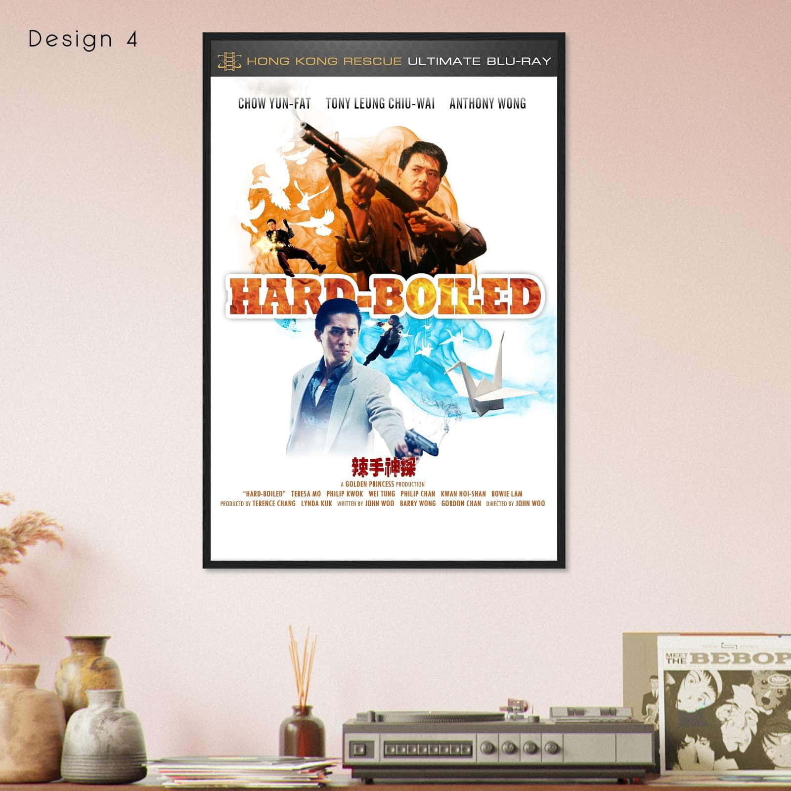 Hard Boiled (1992) Movie Poster Print - Citiesbox