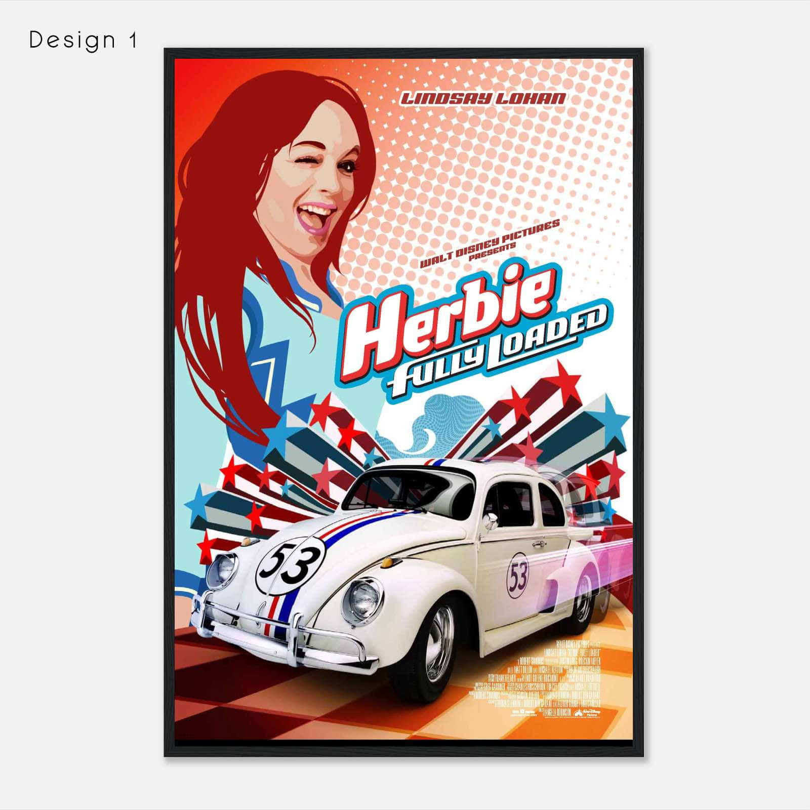 Herbie Fully Loaded (2005) Movie Poster Print - Citiesbox