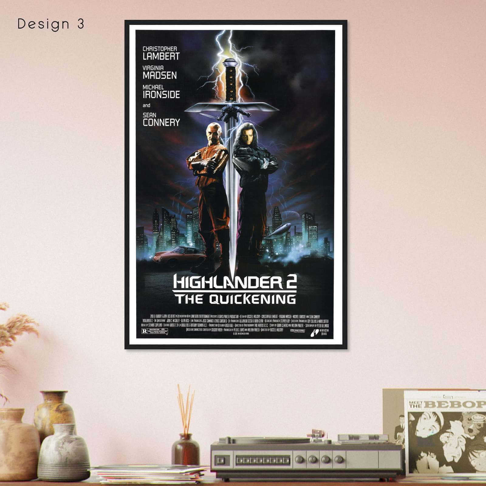 Highlander II: The Quickening (1991) Movie Poster Print - Citiesbox