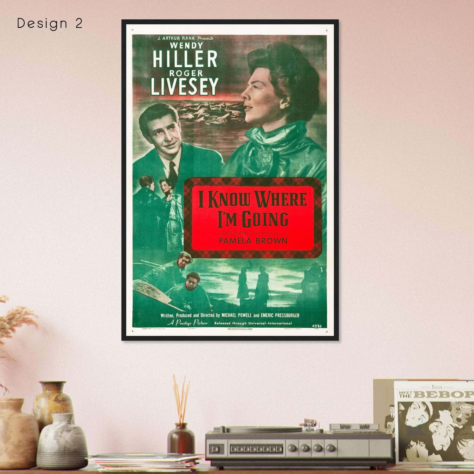 I Know Where I'm Going! (1945) Movie Poster Print - Citiesbox