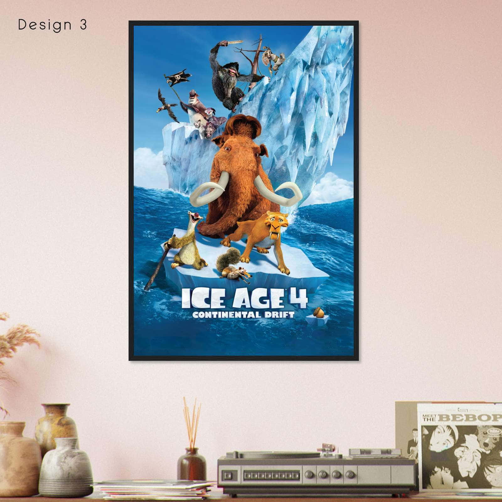 Ice Age: Continental Drift (2012) Movie Poster Print - Citiesbox