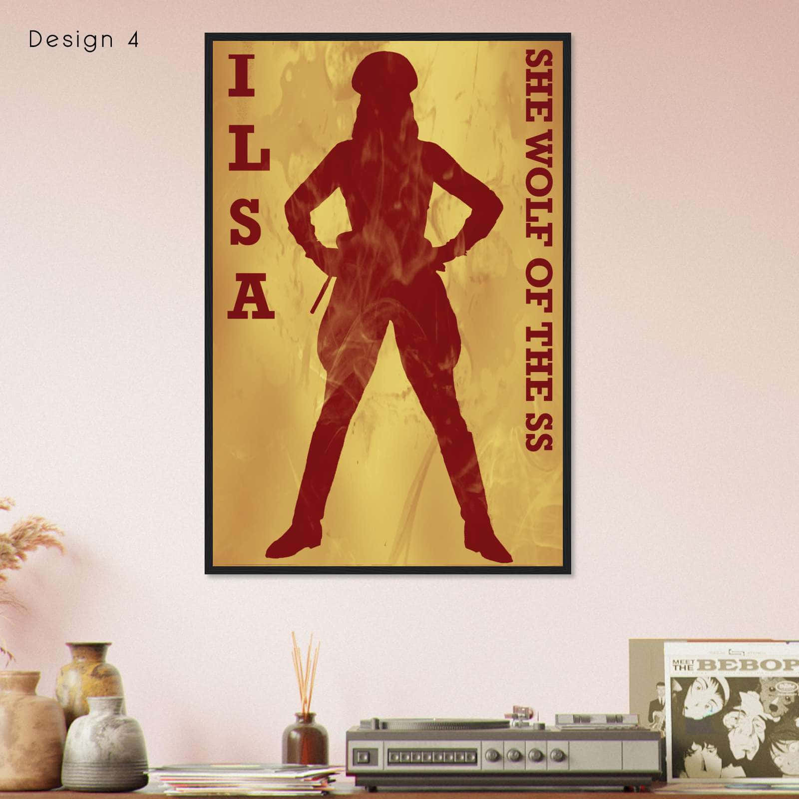 Ilsa: She Wolf of the SS (1975) Movie Poster Print - Citiesbox