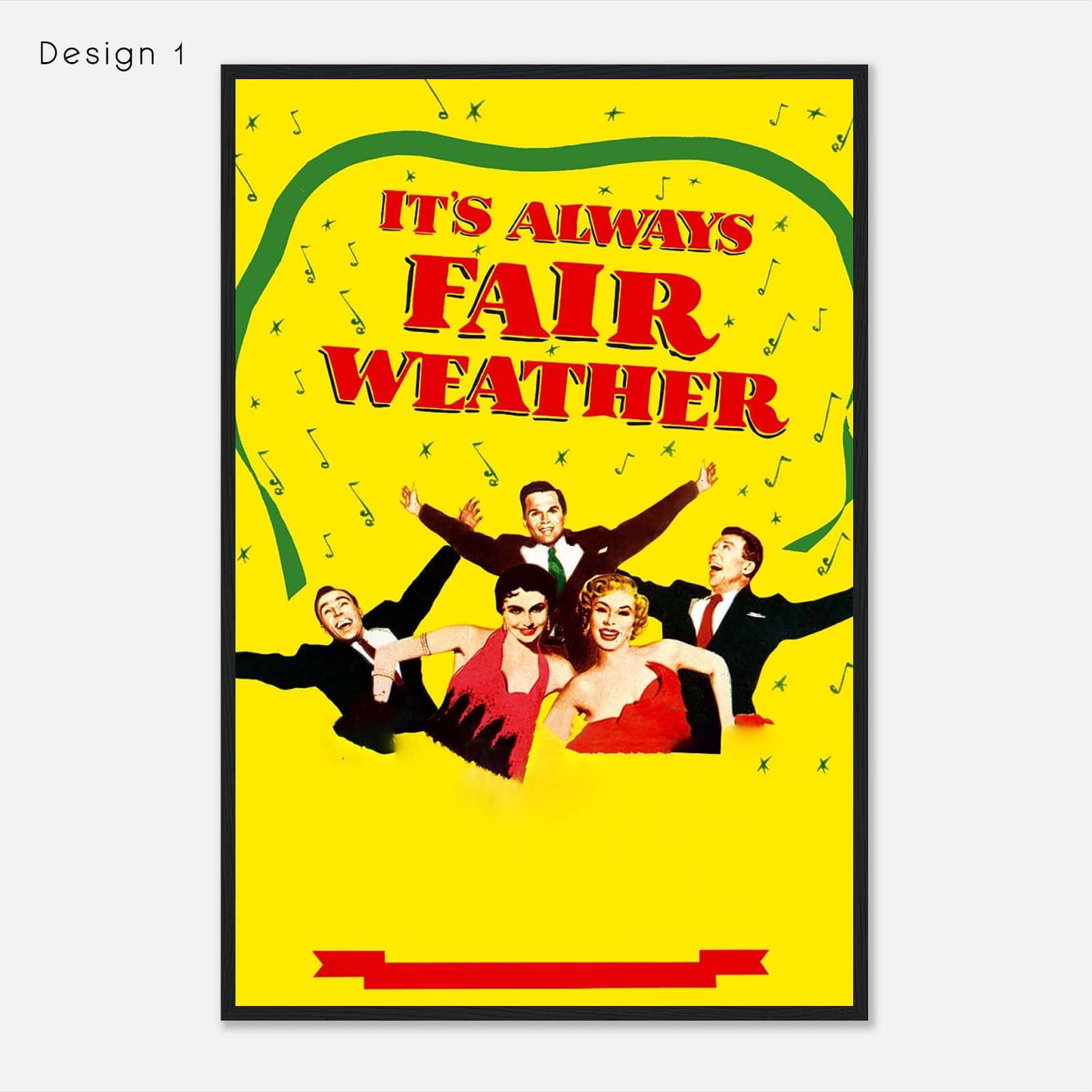 It's Always Fair Weather (1955) Movie Poster Print - Citiesbox