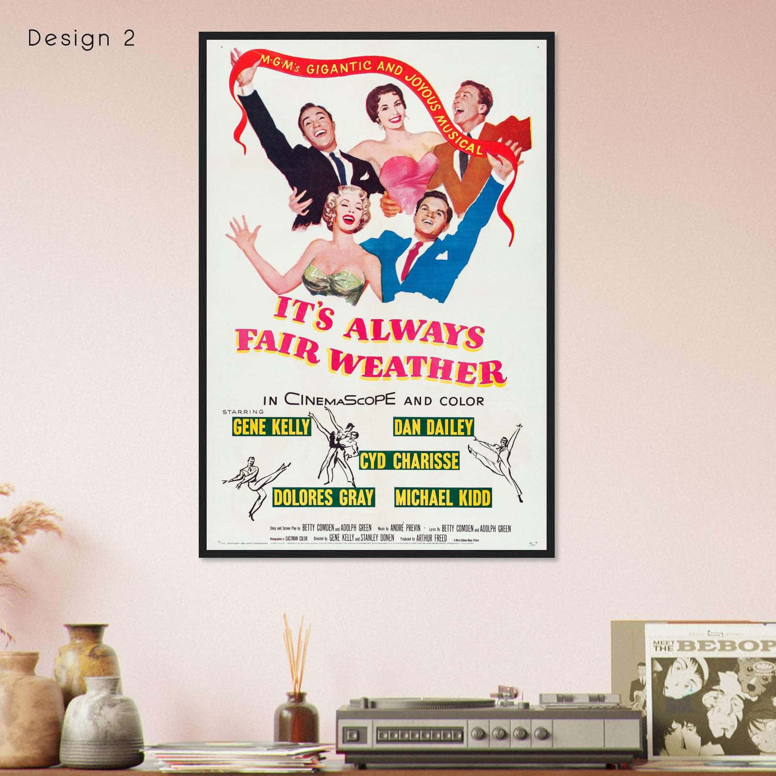 It's Always Fair Weather (1955) Movie Poster Print - Citiesbox