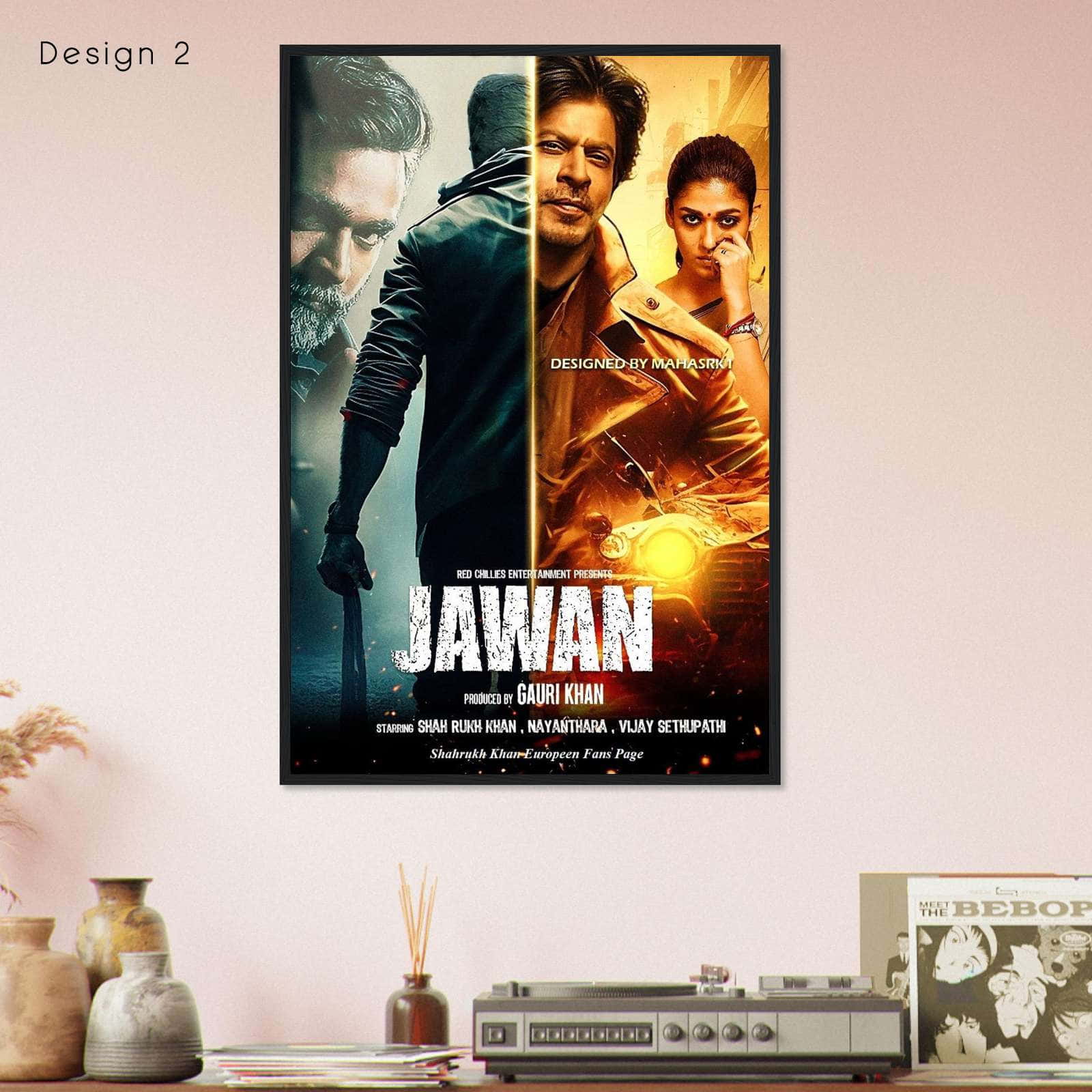 Jawan (2023) Movie Poster Print - Citiesbox