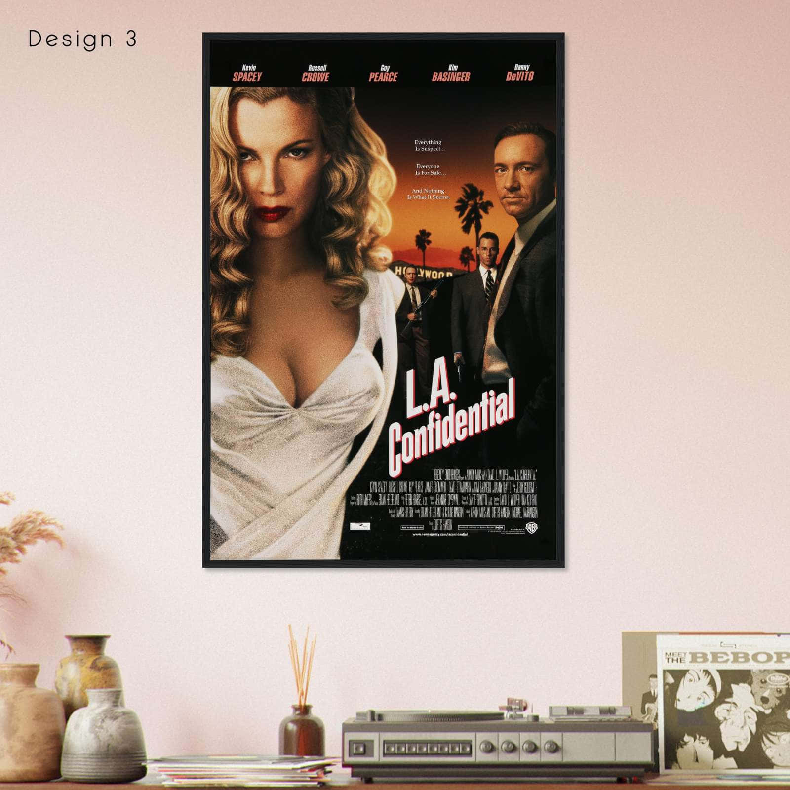L.A. Confidential (1997) Movie Poster Print - Citiesbox